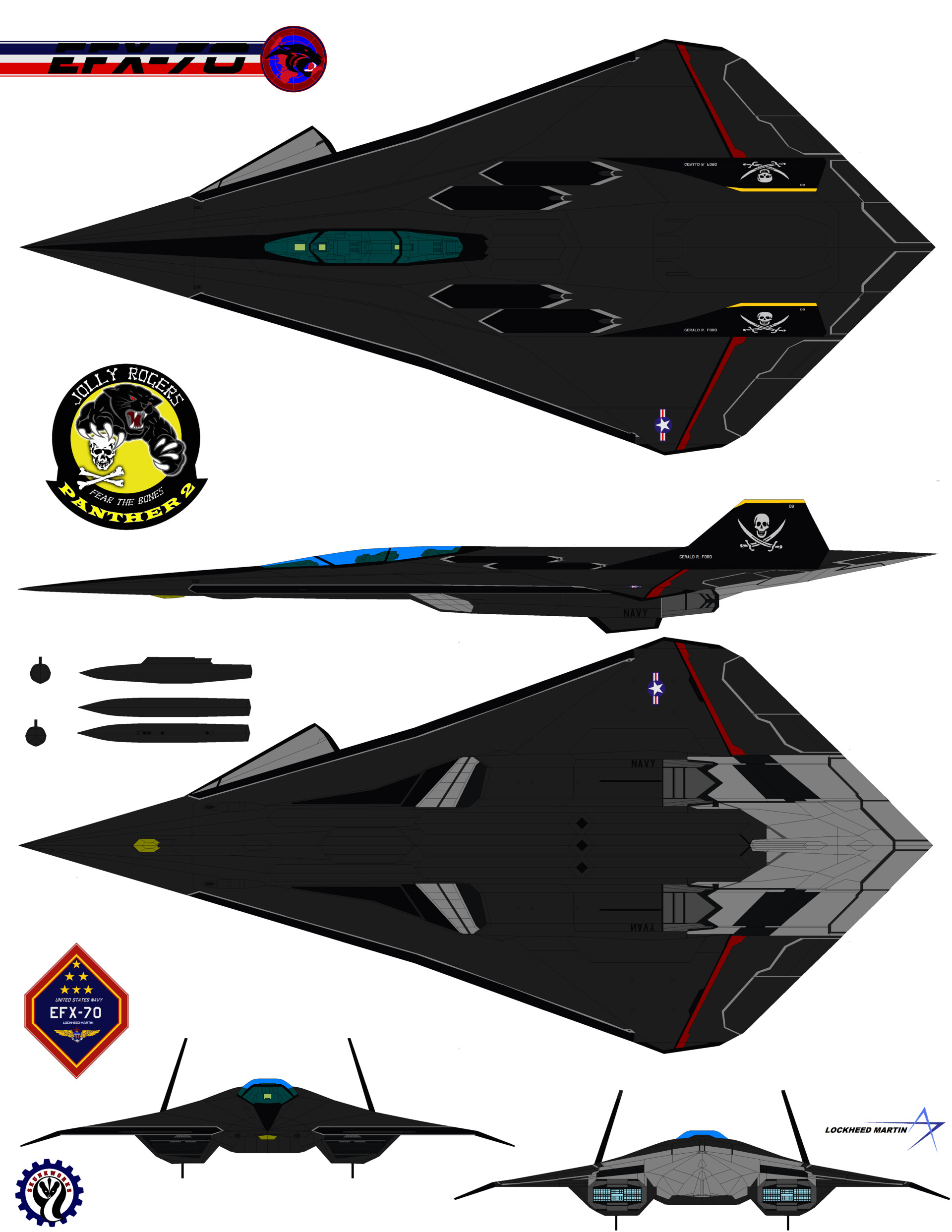 Michael Brown - FA-70 panther 2 Sixth generation Fighter