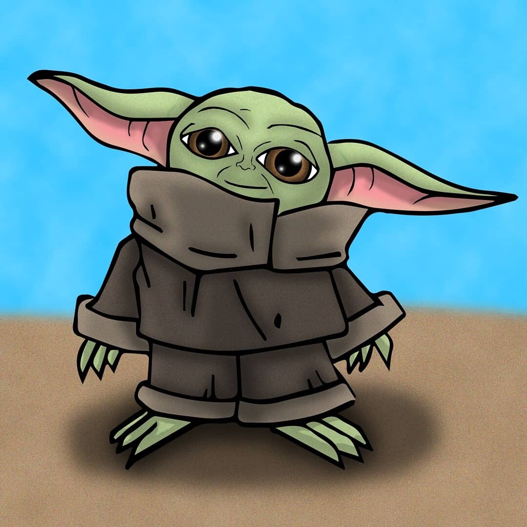 ArtStation - Baby Yoda