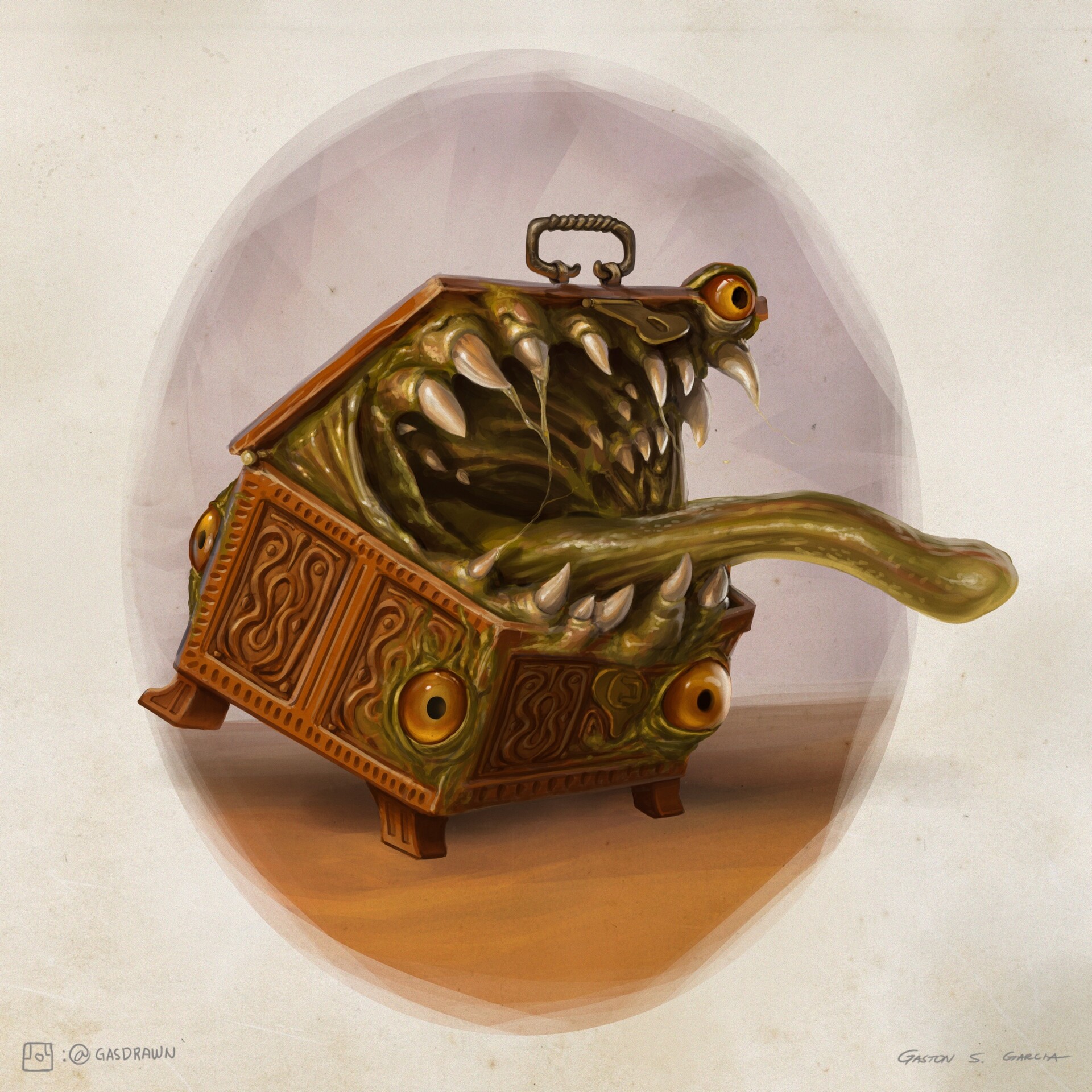 ArtStation - “Mimic” - Patreon Monthly Monster