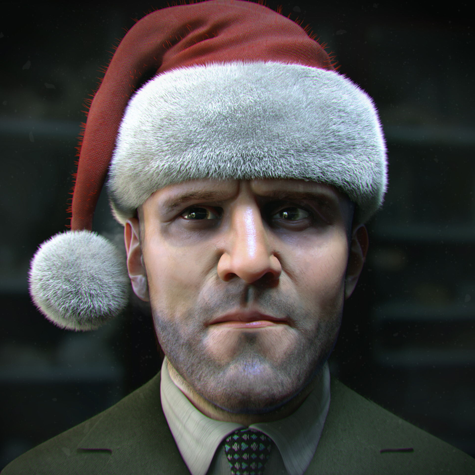 Gabriel Lacerda - Jason statham Christmas celebration