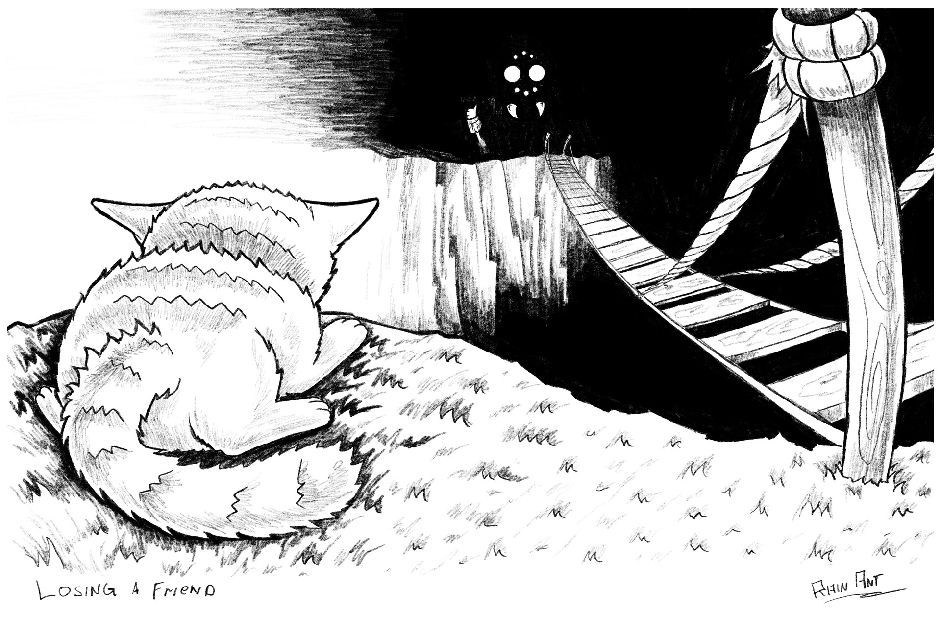 ArtStation - Losing a friend