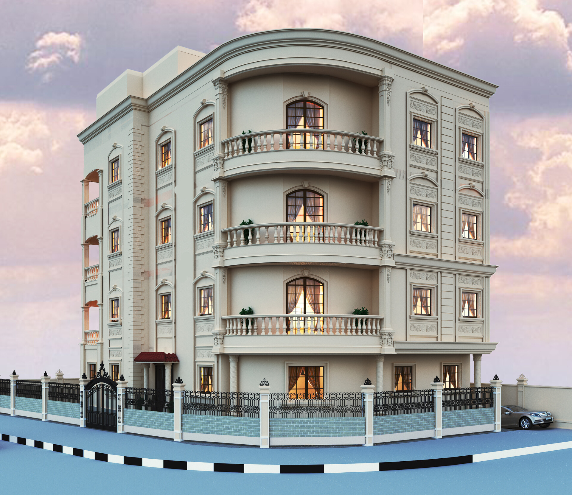 ArtStation - 3D building