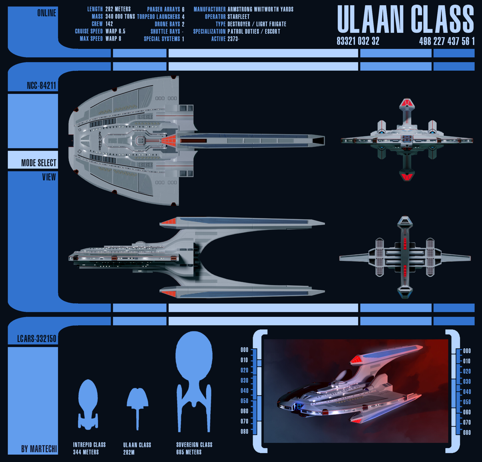 Martechi Falkberg - USS Tereshkova (Star Trek Eclipse)