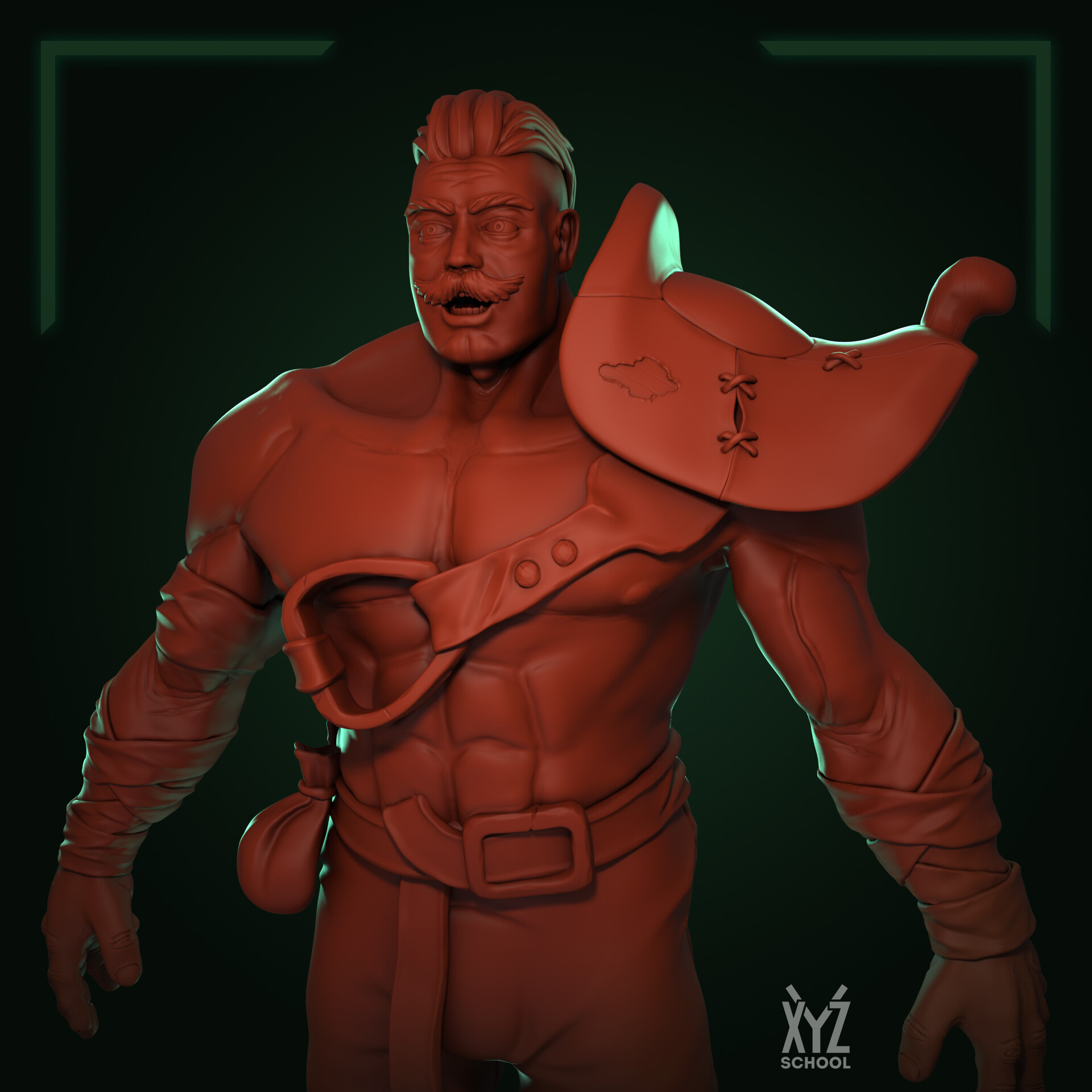 Sergey Chadov - The Stableman. Sculpt.