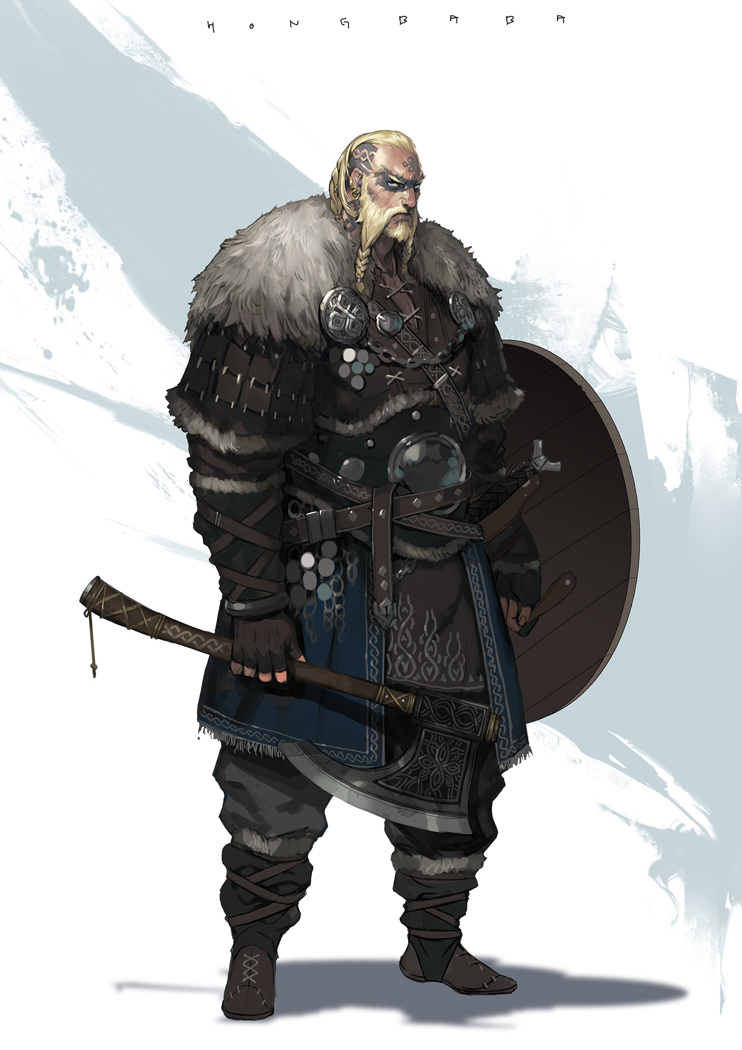 ArtStation - Viking warrior