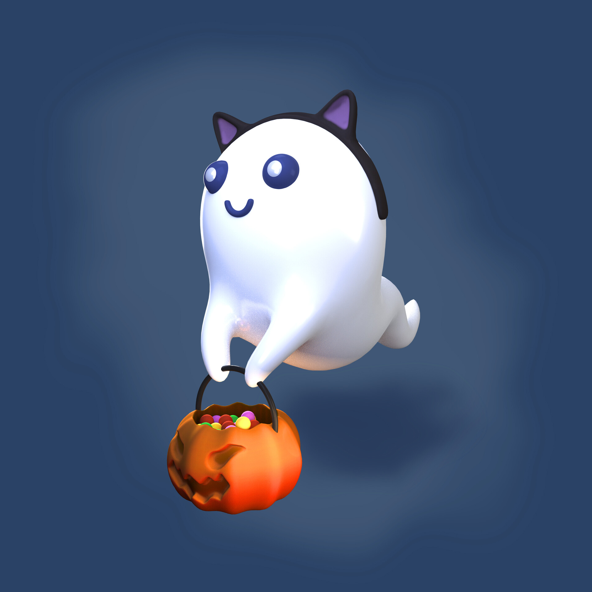 ArtStation - Spooky Ghost