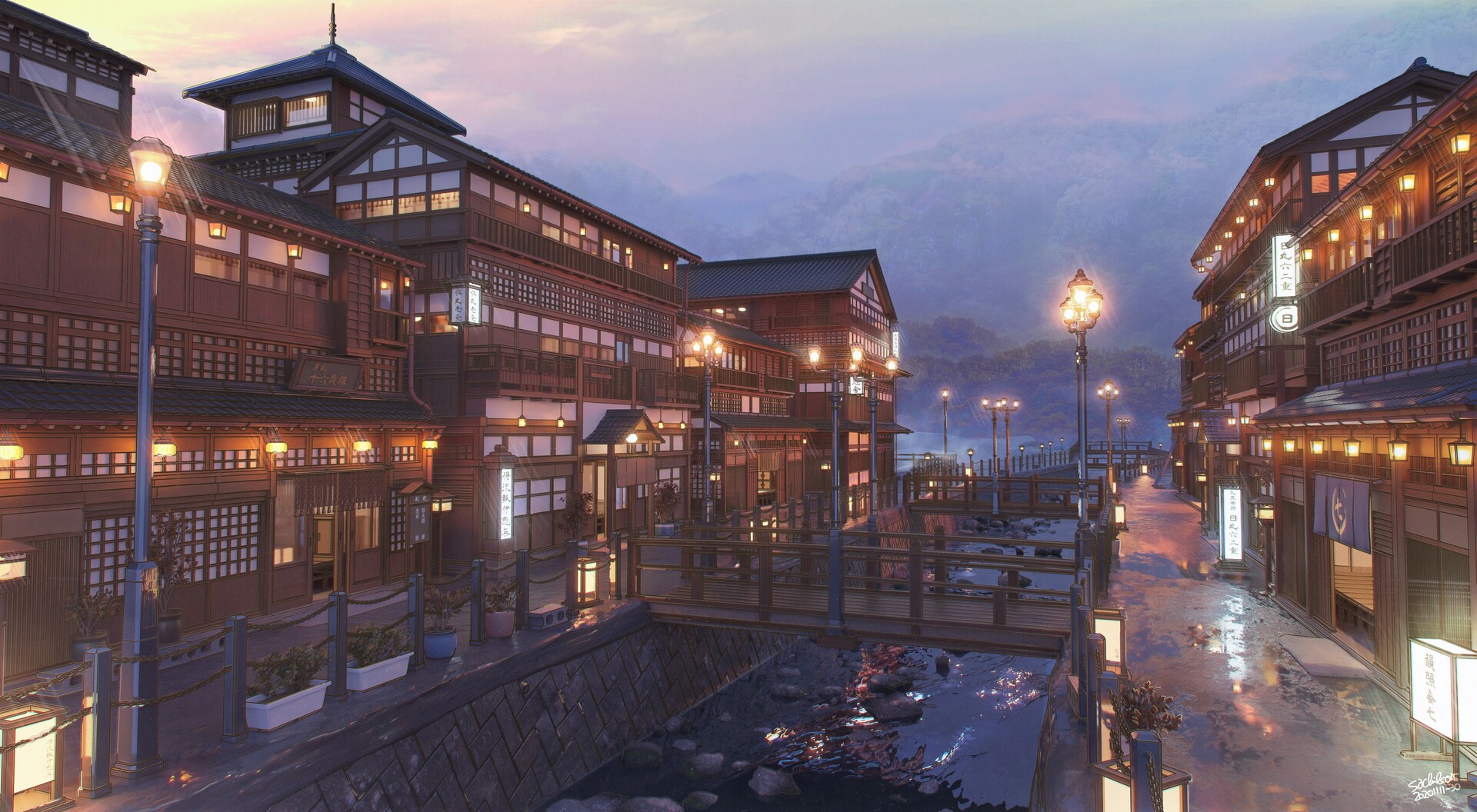 ArtStation - ♨🍂🌄