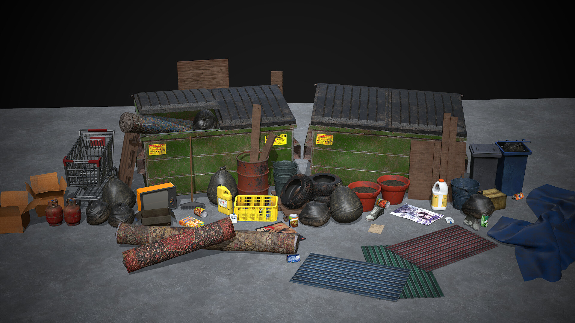 ArtStation - Trash Models