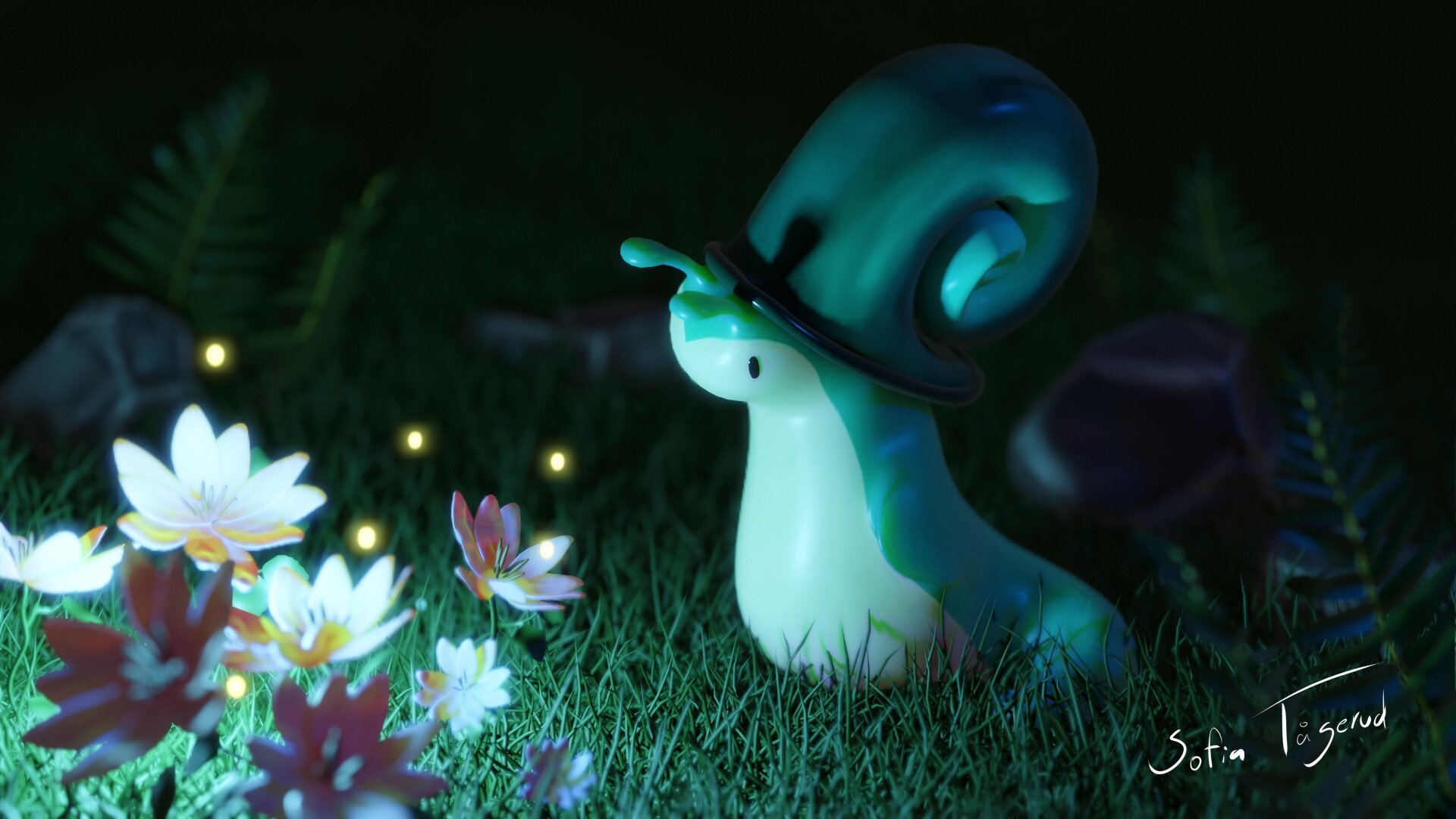 ArtStation - Styalized Snailbuddy