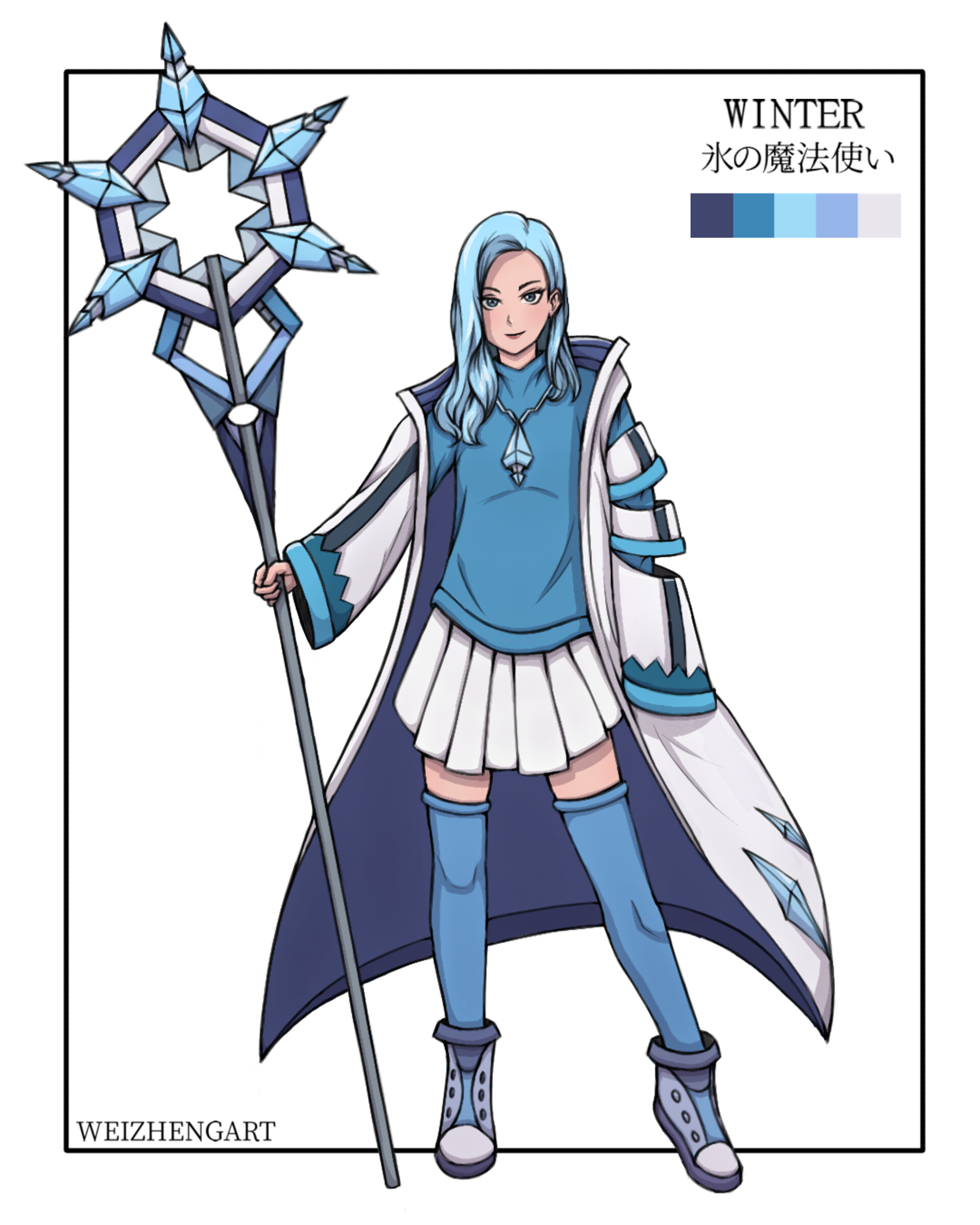 ArtStation - Winter - Ice Mage