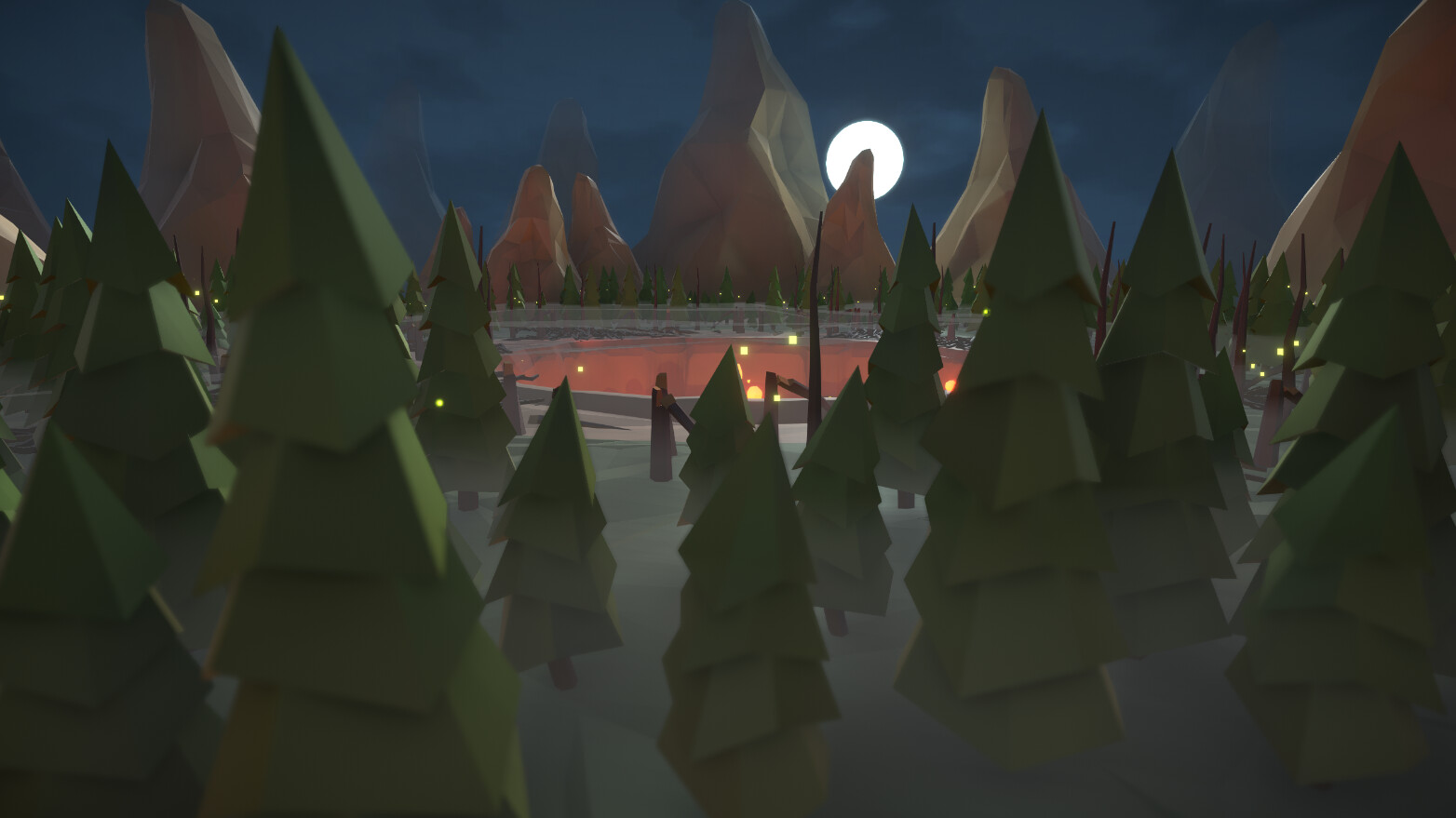 Diego Lamattina - "Underneath" Main menu 3D environment.