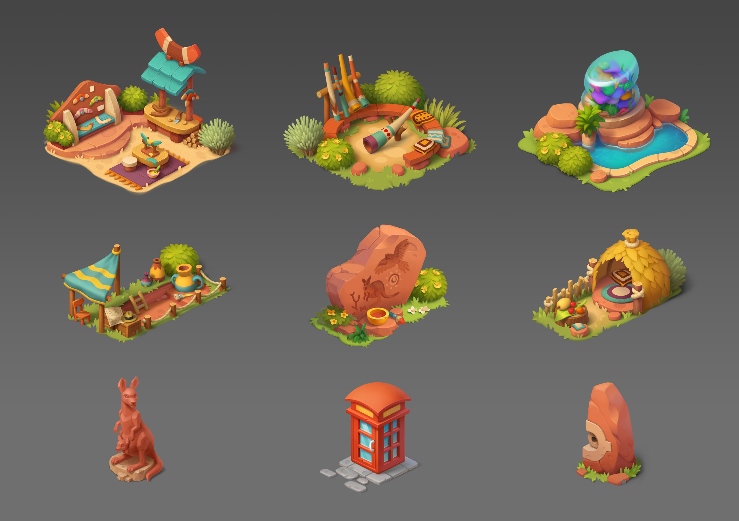 Playrix Games Game Objects