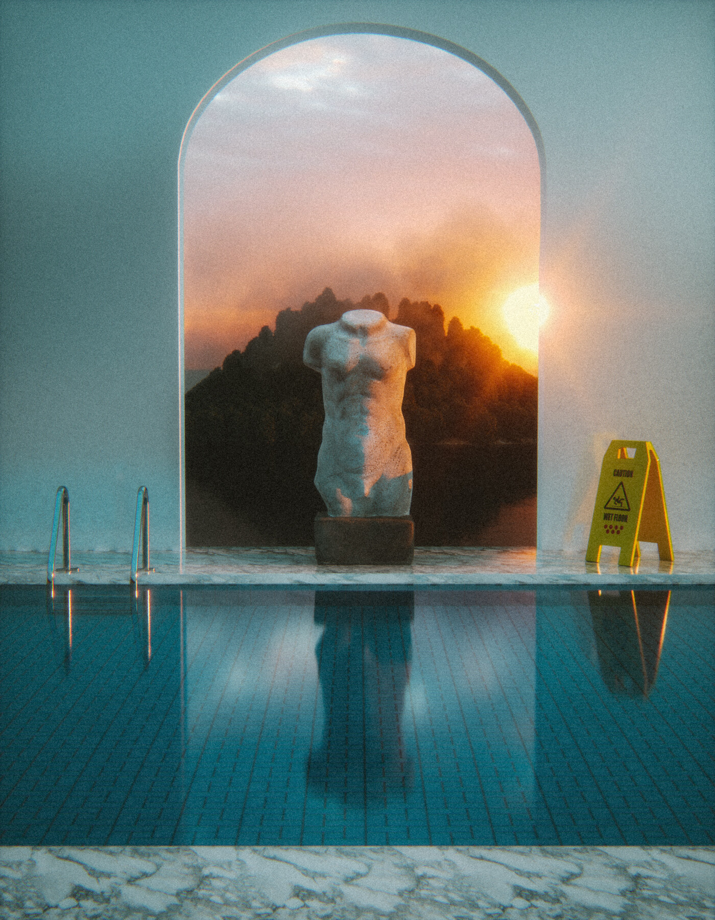 ArtStation - Pool Side