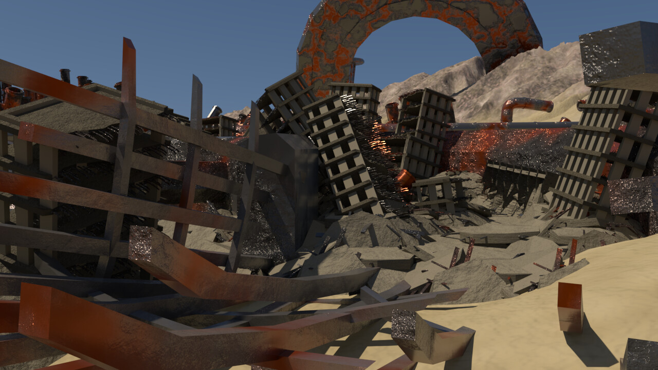 ArtStation - Fallen Ruins Series