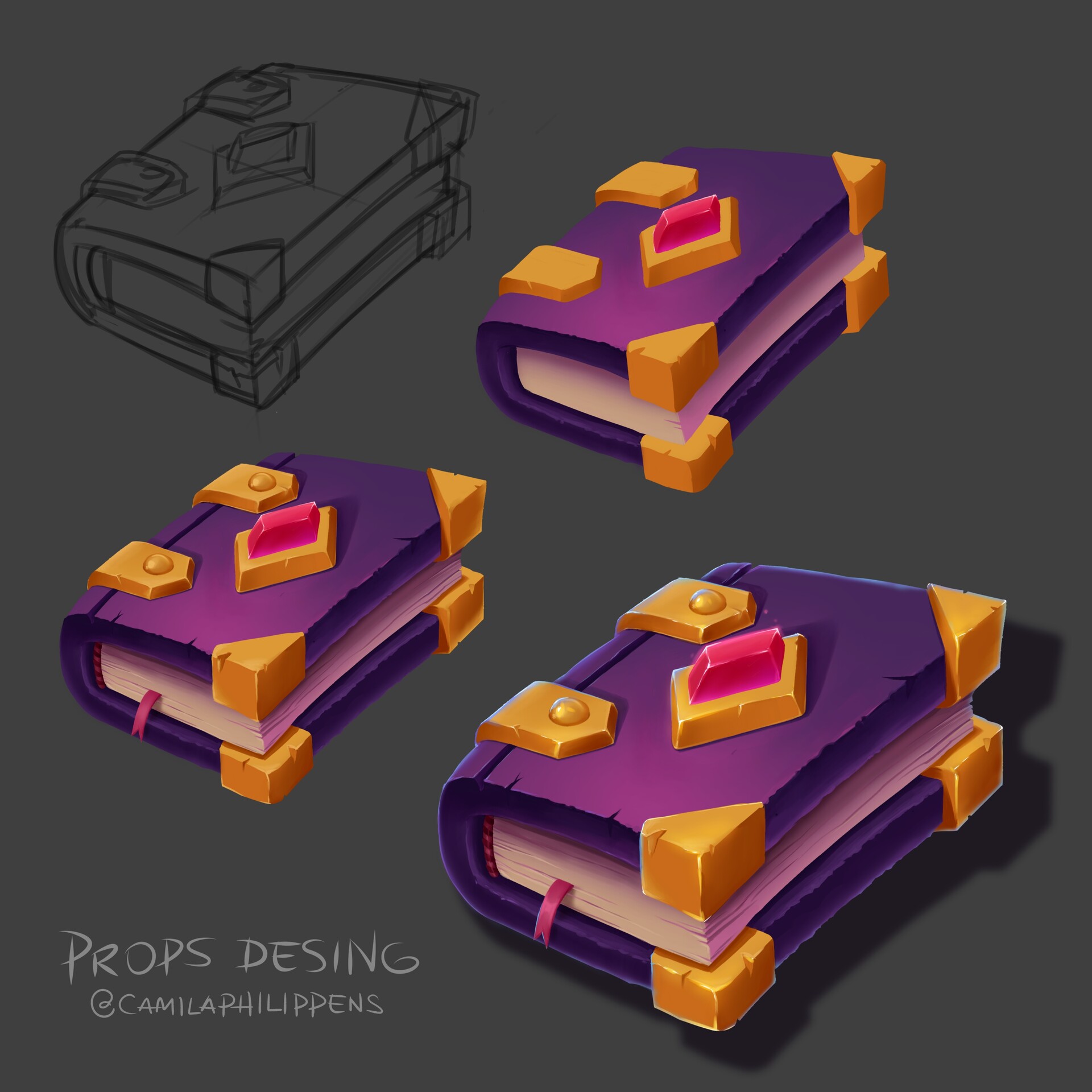 ArtStation - Magic props