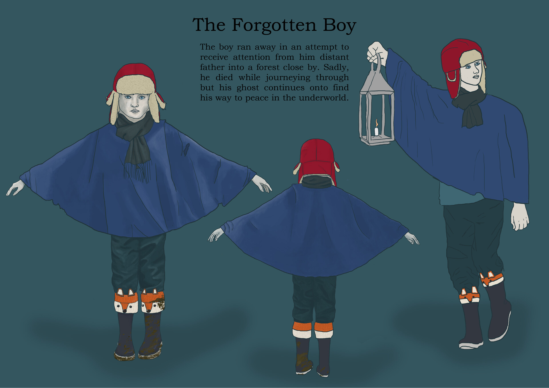 ArtStation - Character Concept - Forgotten Boy