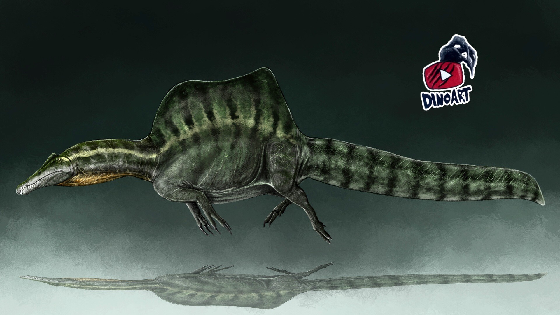 ArtStation - Spinosaurus Aegyptiacus Reconstruction