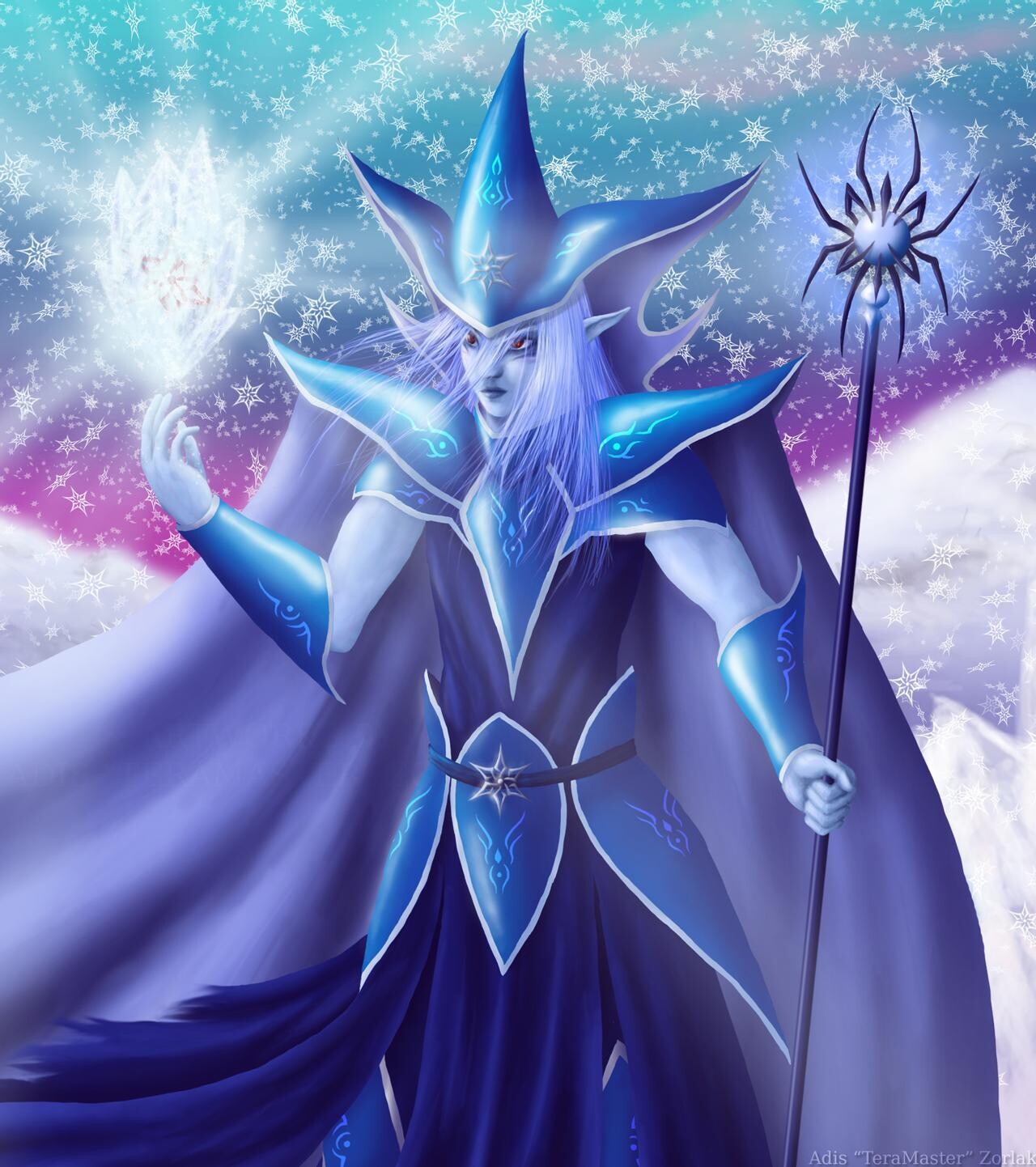 ArtStation - Kryos the Ice Magic Artist
