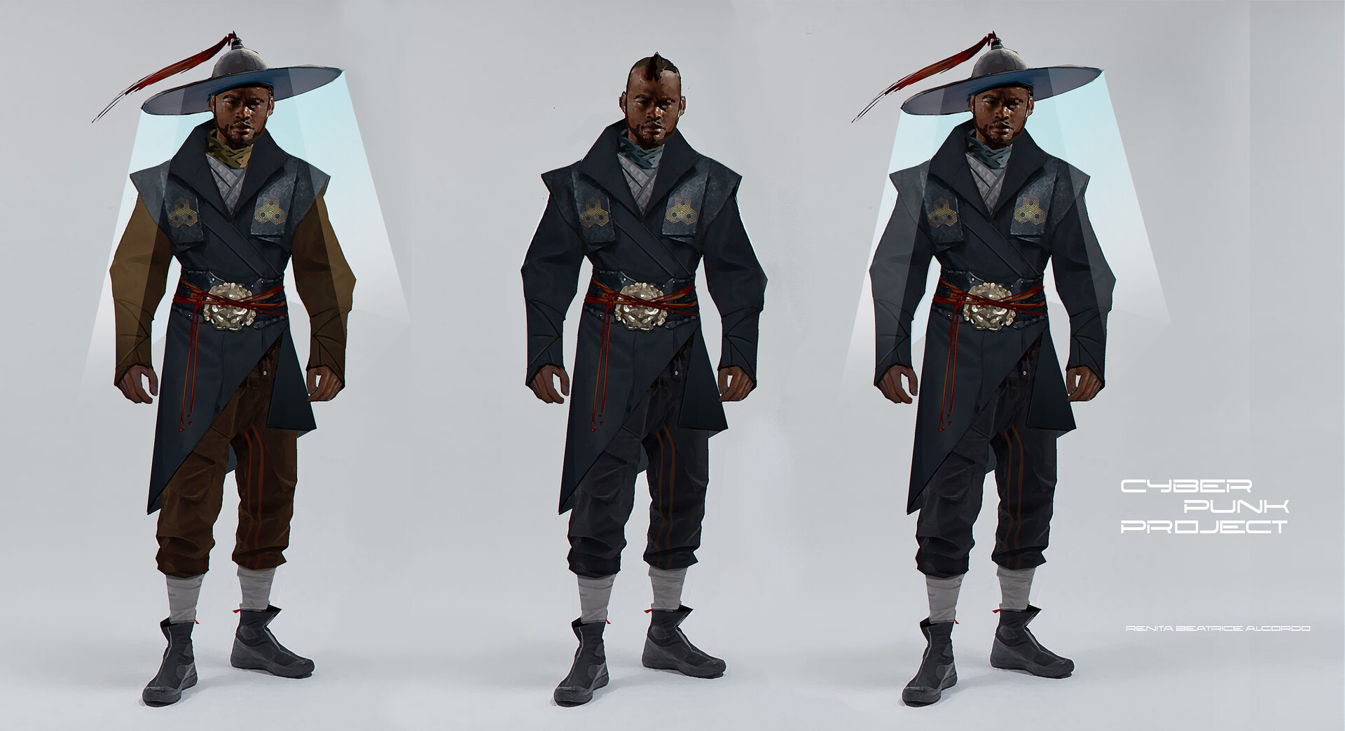 ArtStation - Cyberpunk Project - Character Design