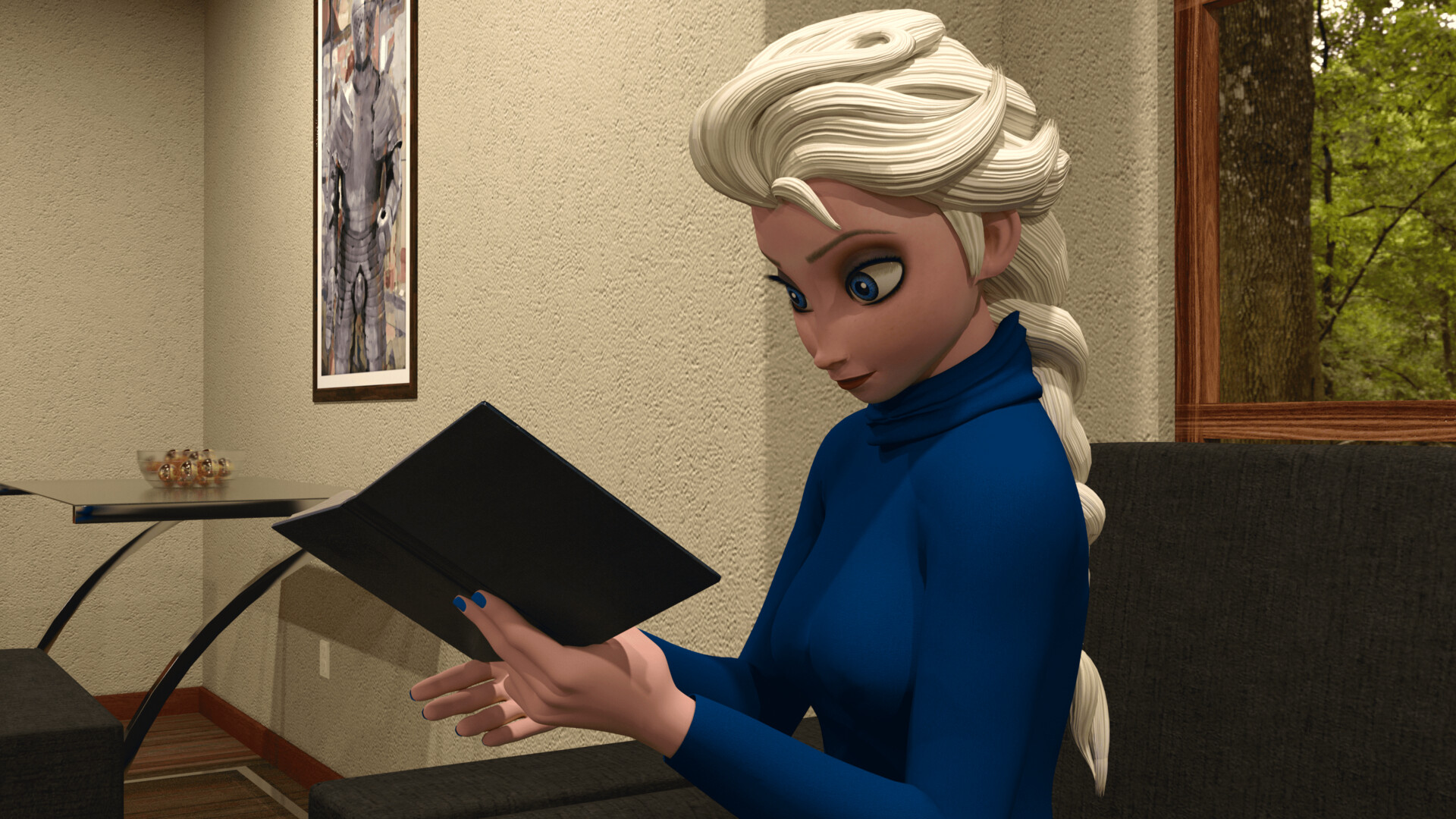 Titus Wamala - Elsa and Anna Reading