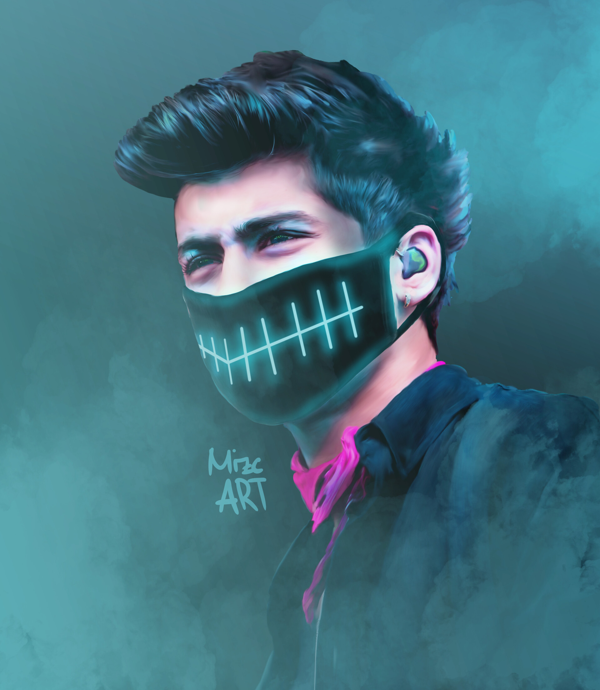 ArtStation - Wear your mask