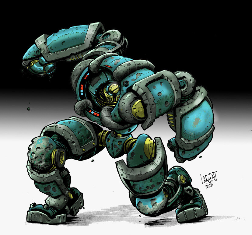 ArtStation - Robo-Fighter