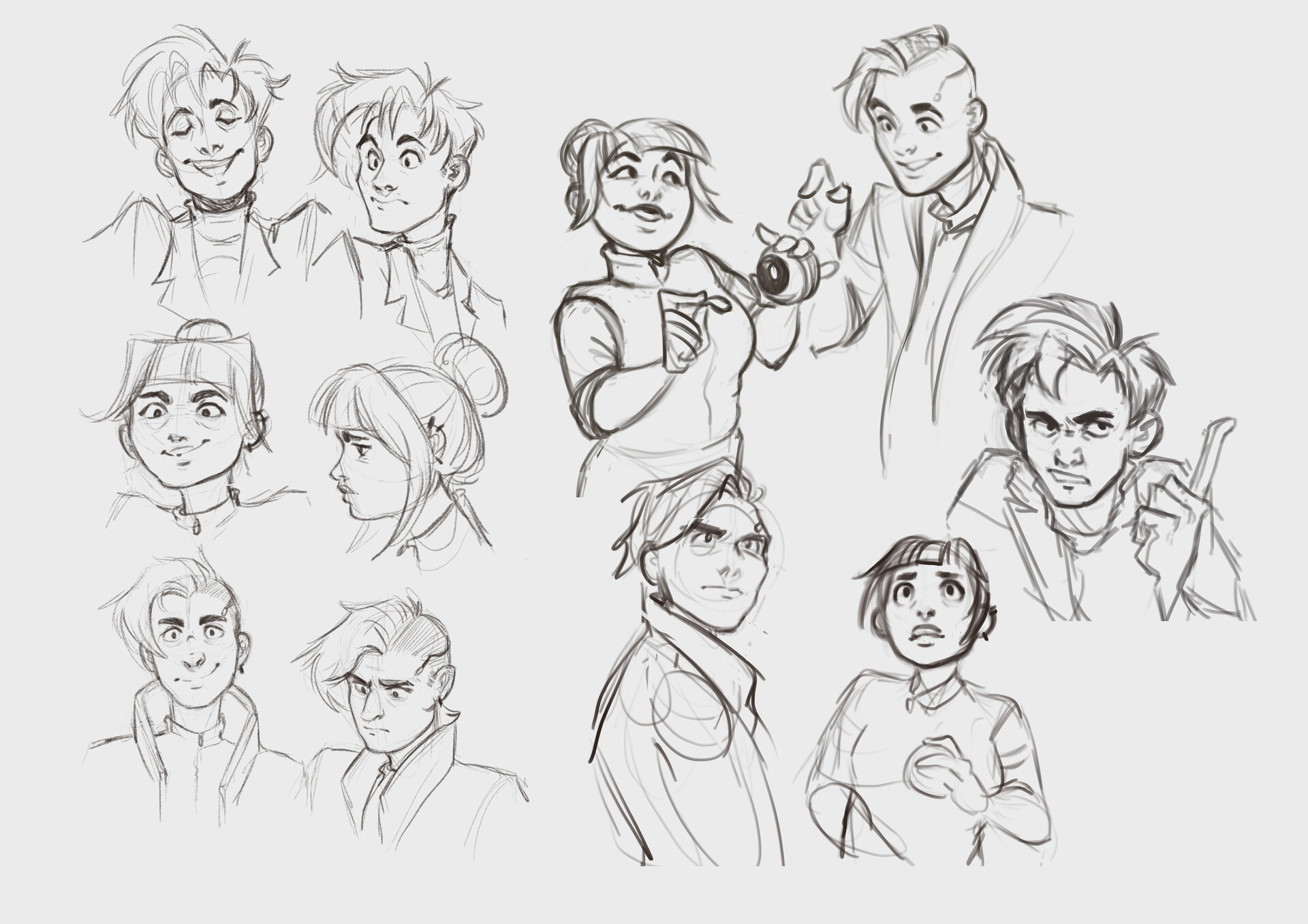 Monika Sznajder - CONNECTED - main characters