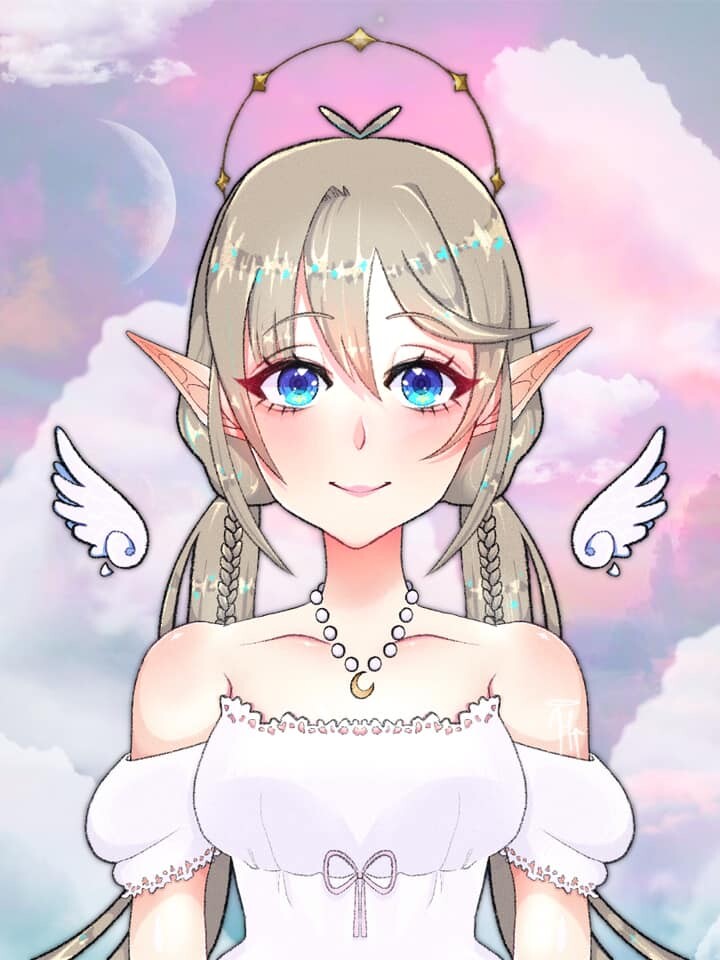 ArtStation - Heaven | Vtuber 1st Draft