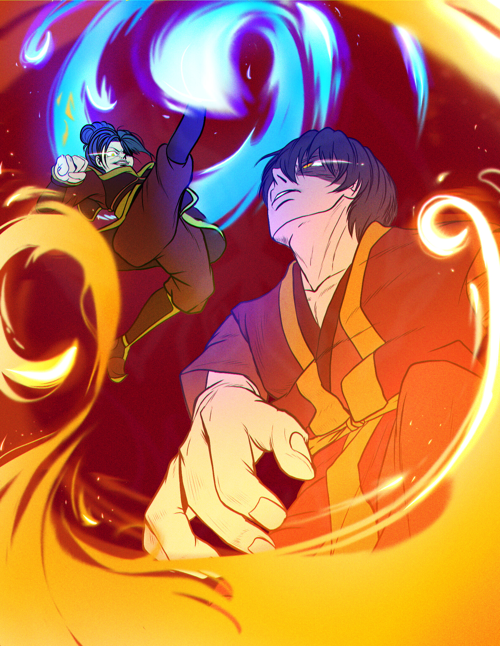 Zuko Vs Azula Agni Kai