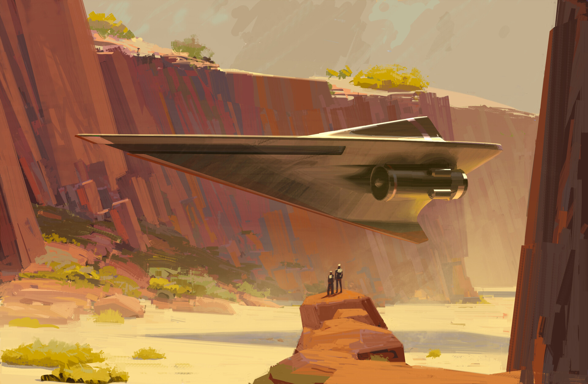 ArtStation - Desert Ship