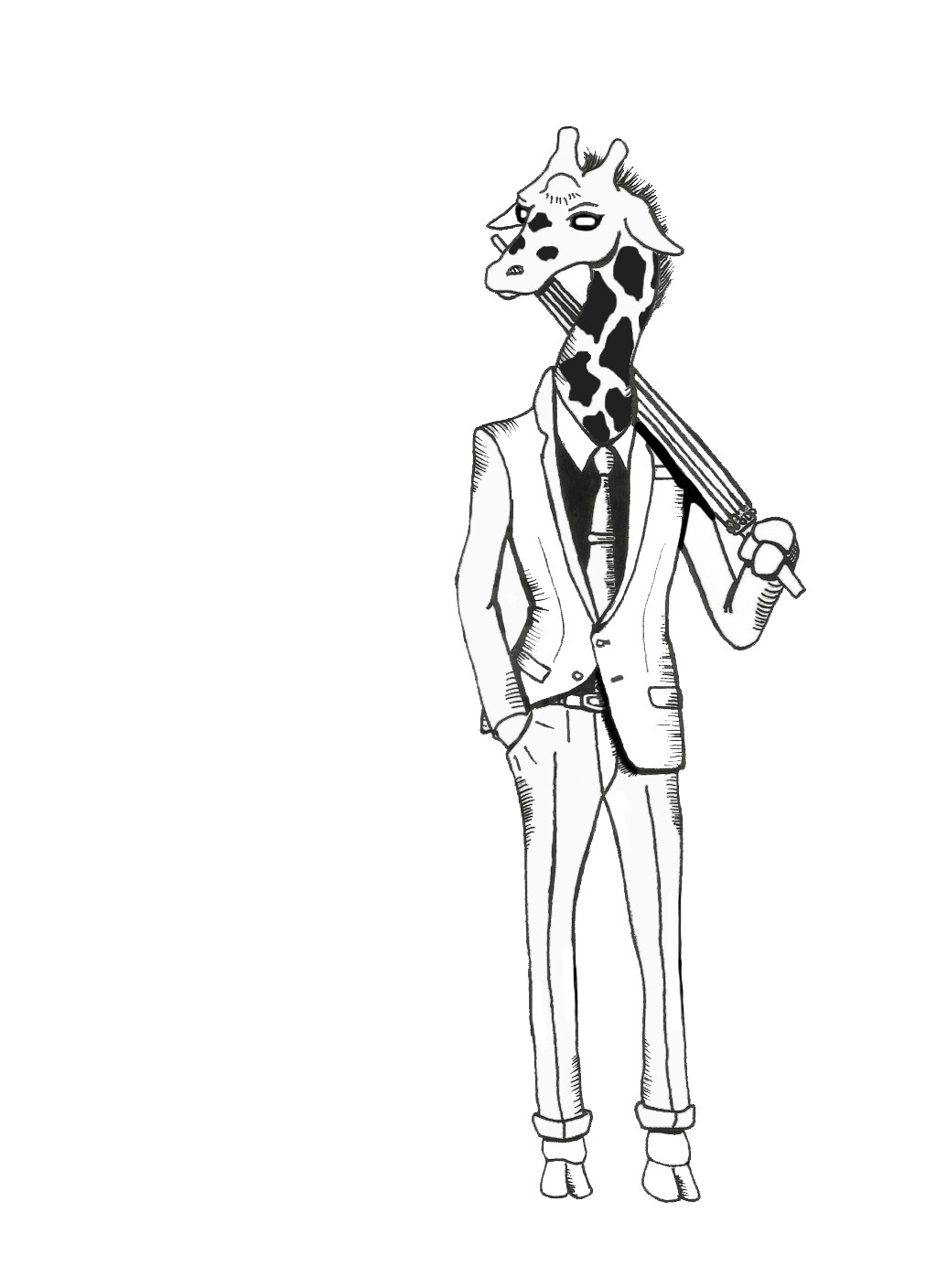 ArtStation - Dapper Giraffe