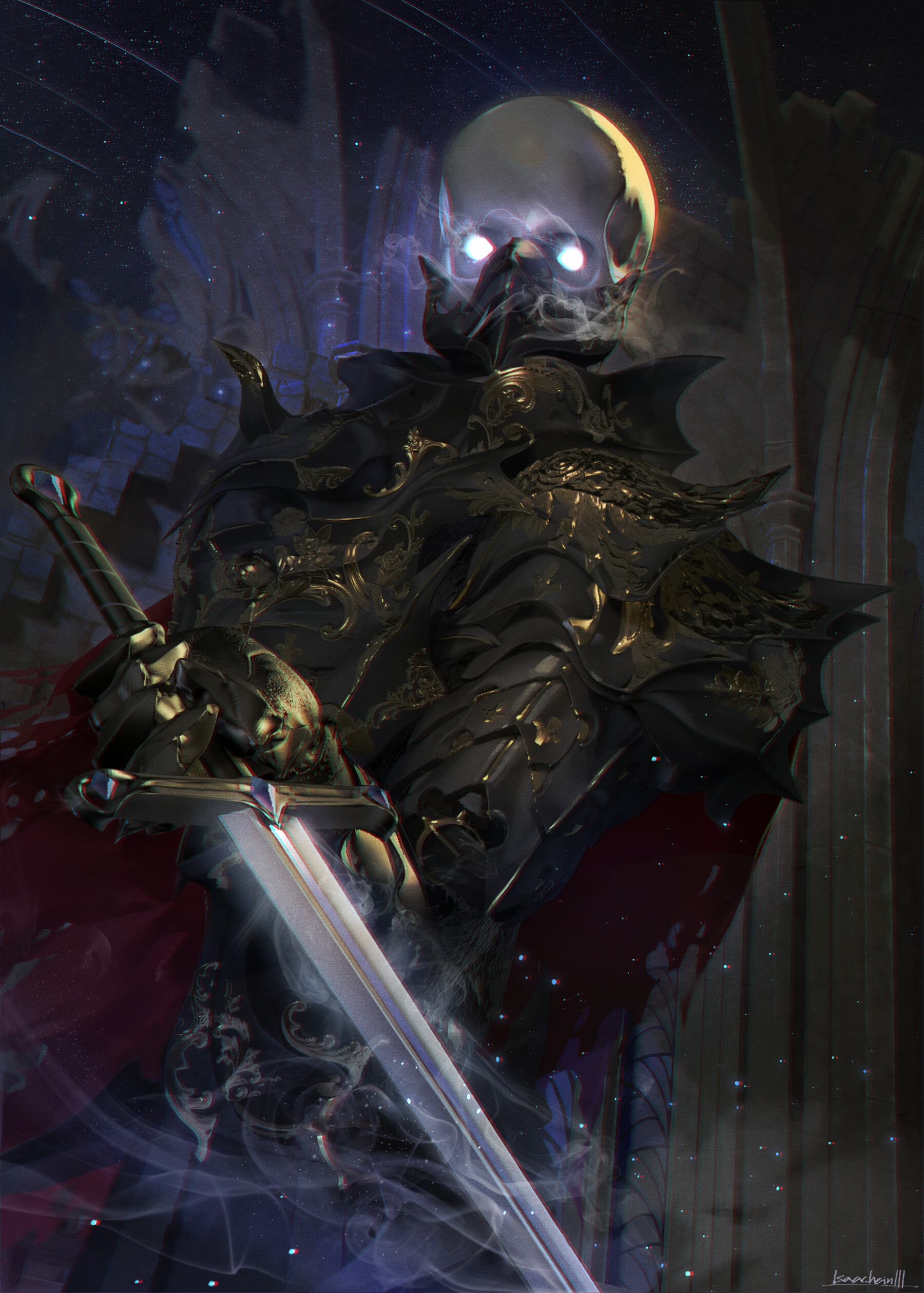 ArtStation - Skull knight
