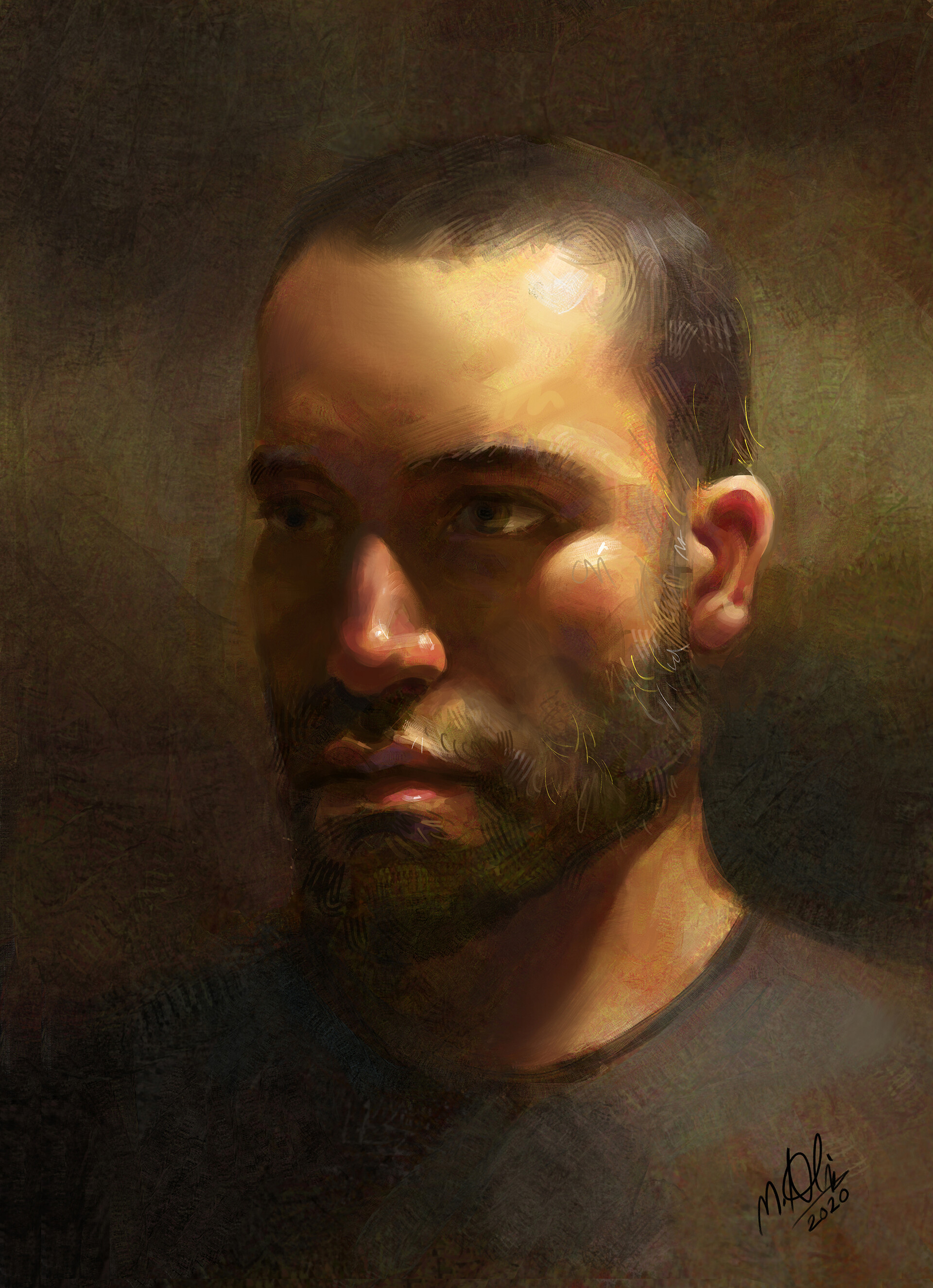 ArtStation - Self portrait