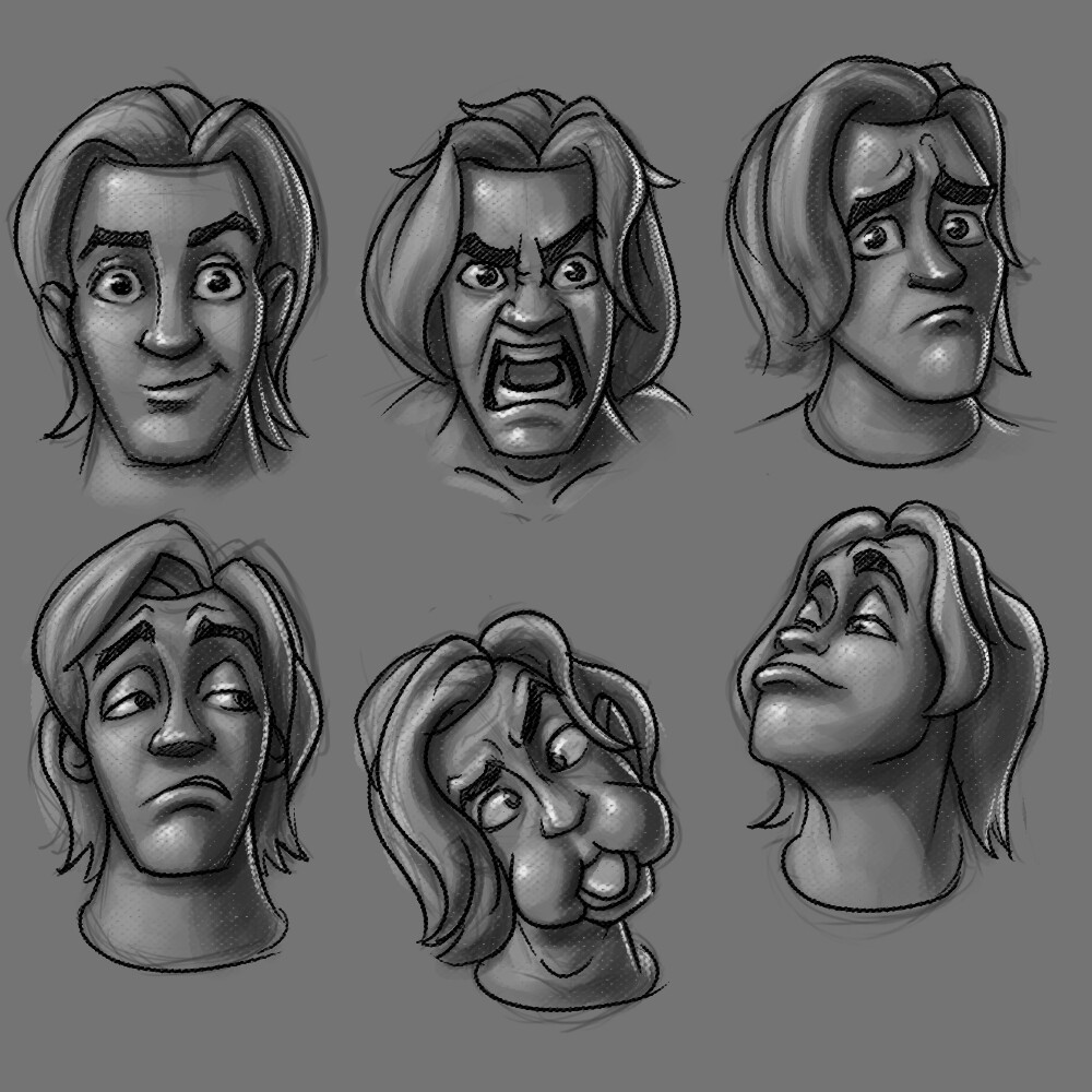 drawing extreme expression