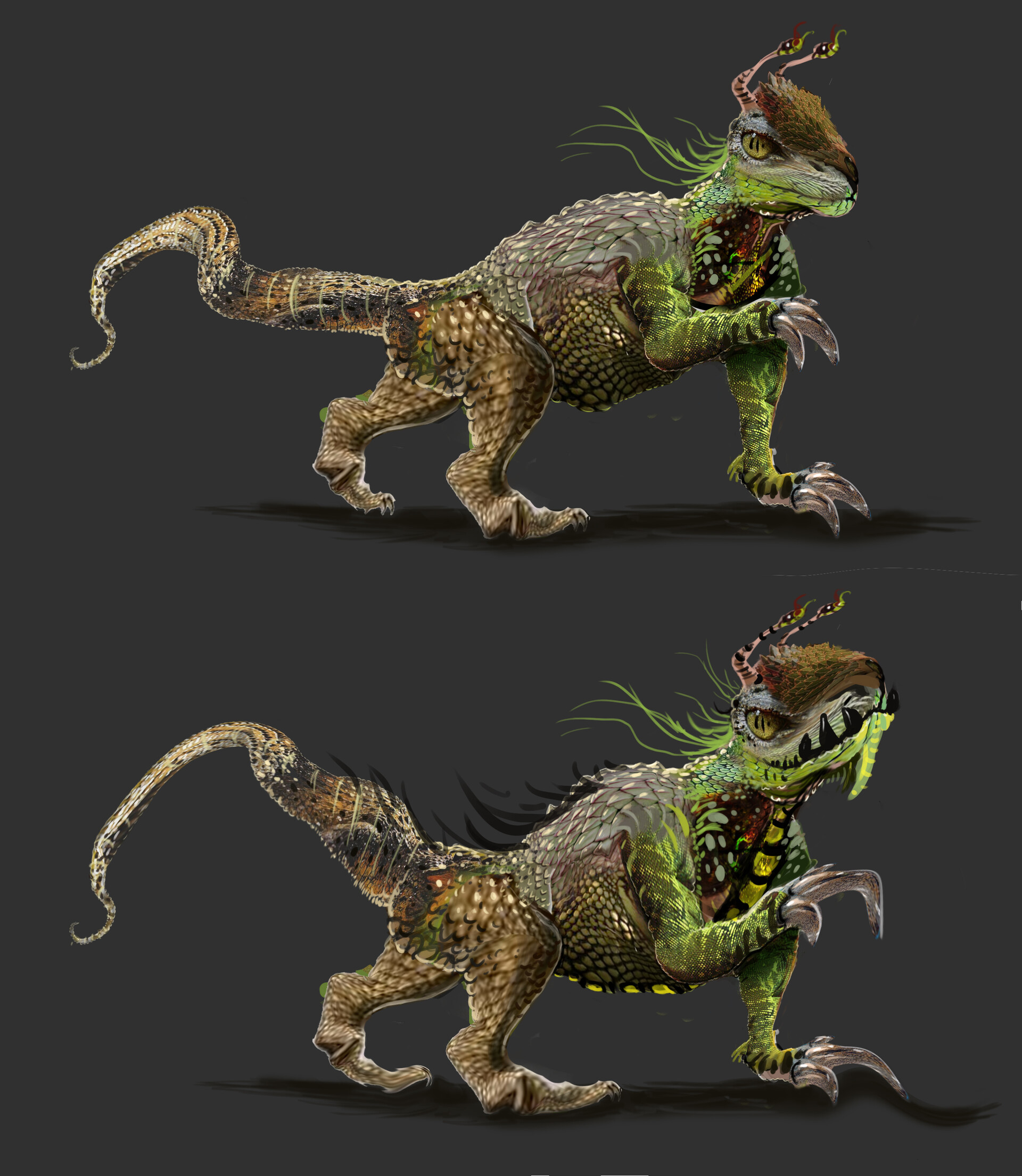 ArtStation - Wild Animal Reptile Alien Concept designs