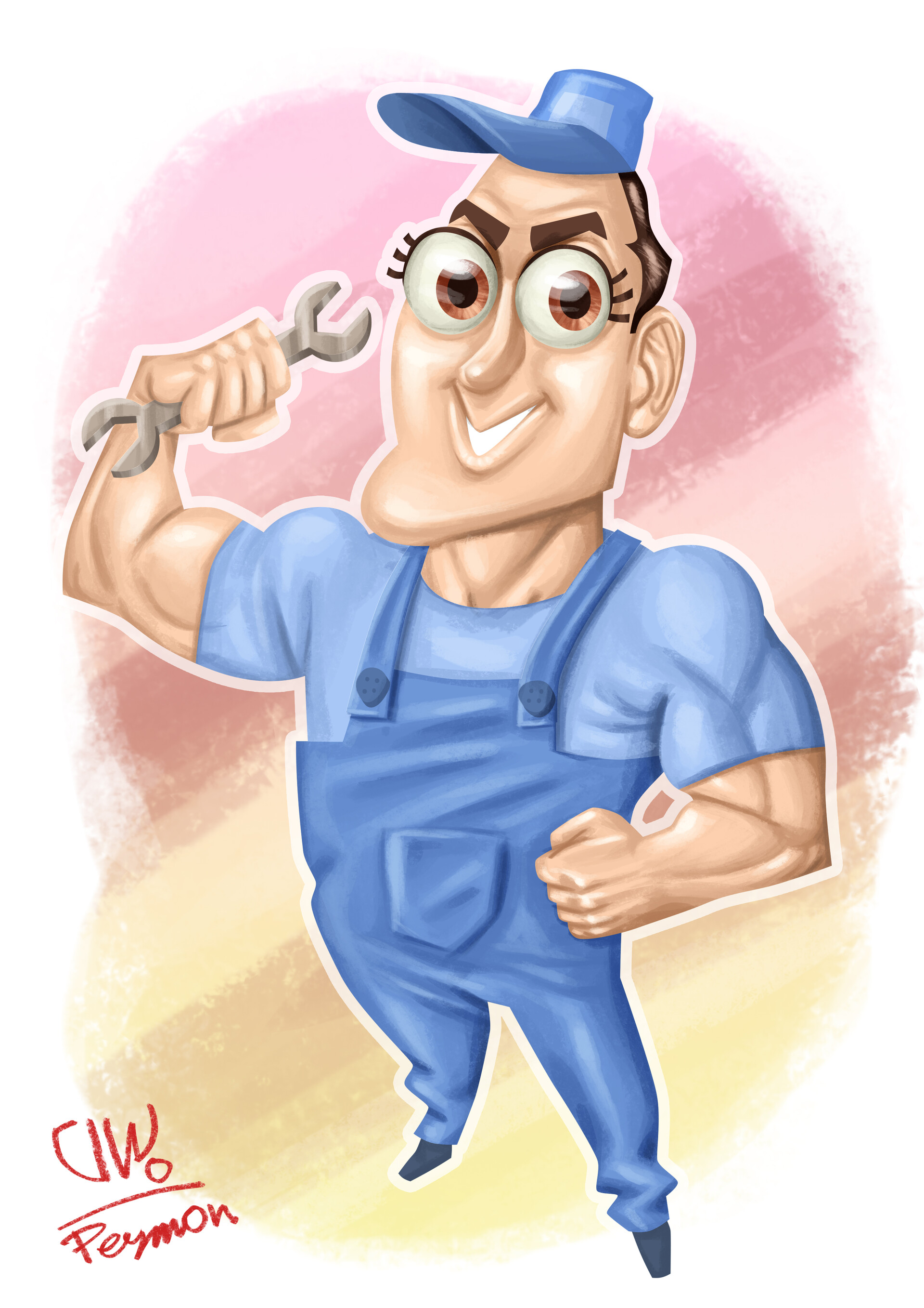 ArtStation - Mechanic Man