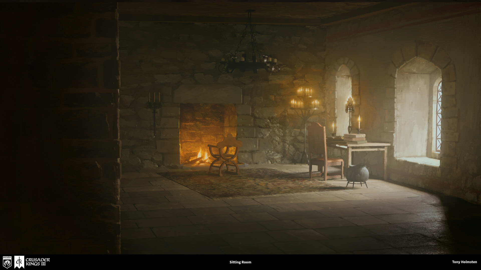 Tony Holmsten - Crusader Kings 3 Background Art