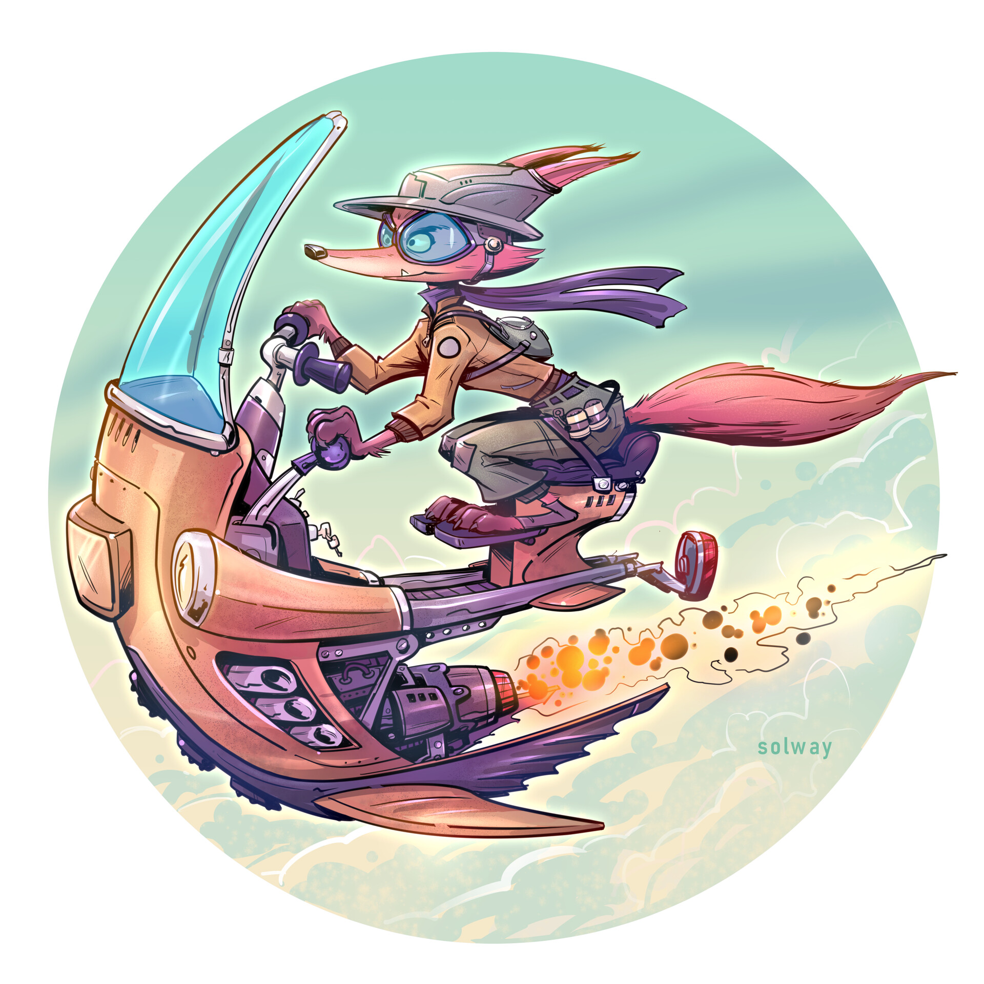 ArtStation - Fox Adventurer CDC Nov 2020