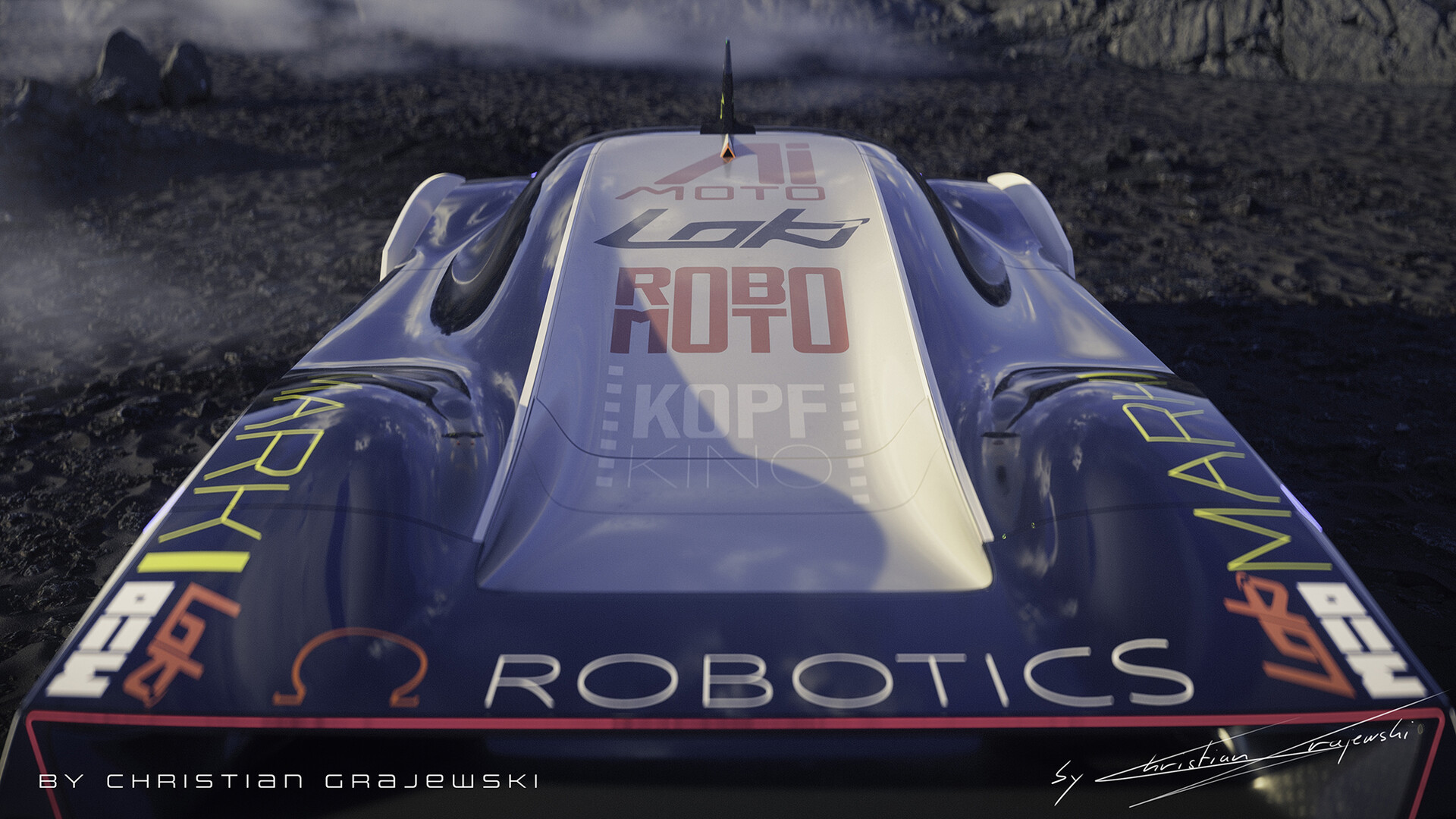 Christian Grajewski - Loki Concept hover Car