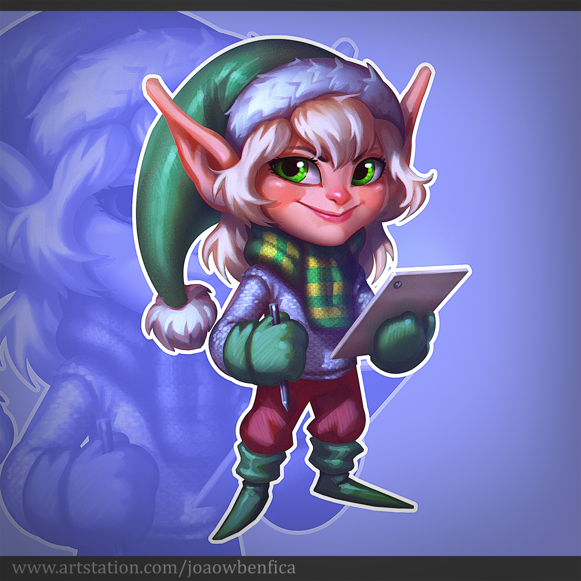 ArtStation - christmas elf