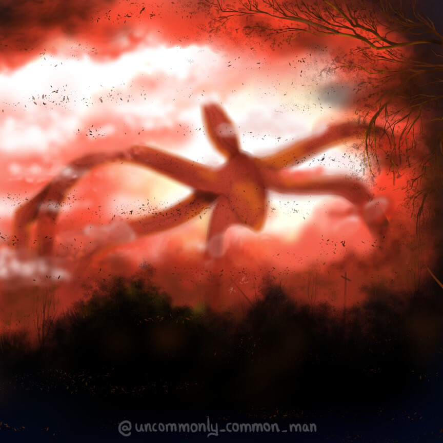 ArtStation - Shadow Monster : Stranger Things