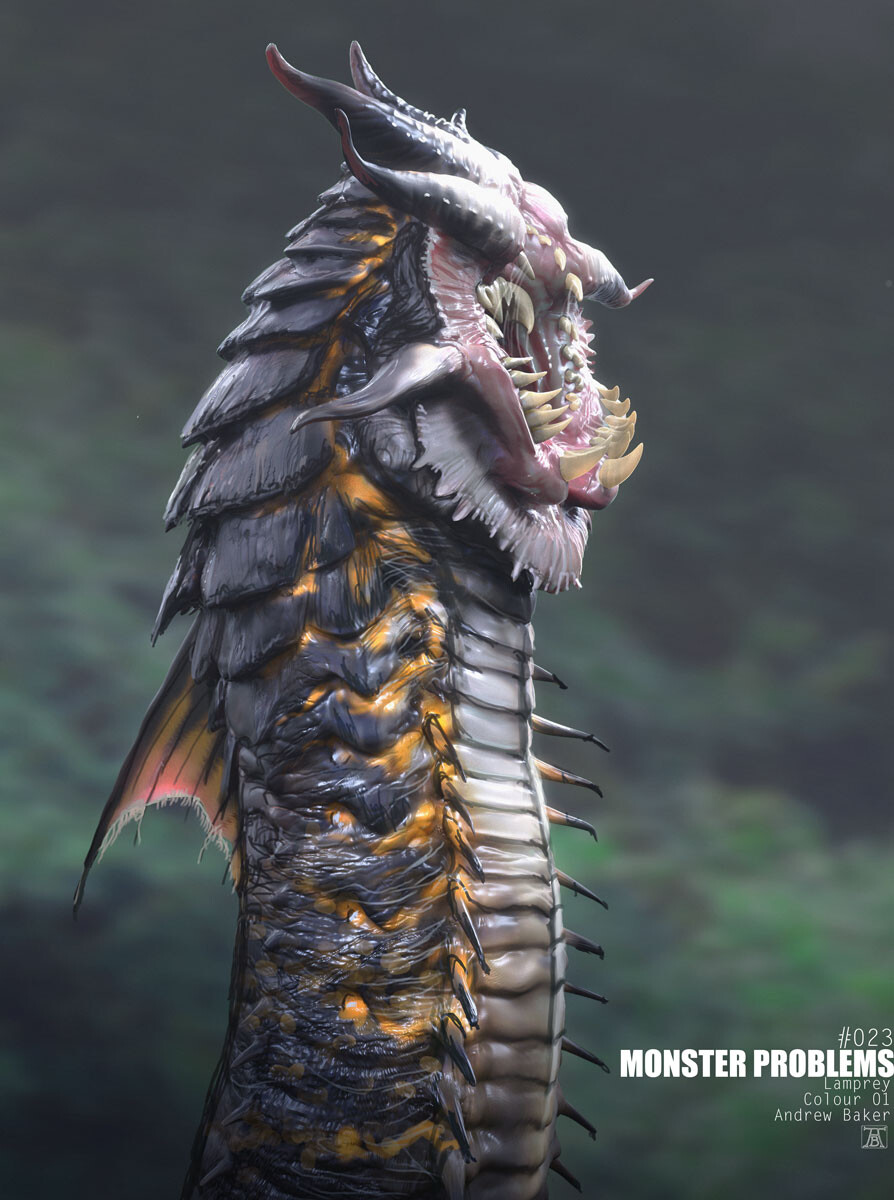 Andrew Baker - Love and Monsters Sand Gobblers Concept Art