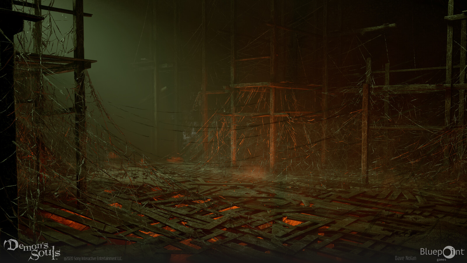 Dave Nolan - Demon's Souls Environments - Stonefang Tunnel