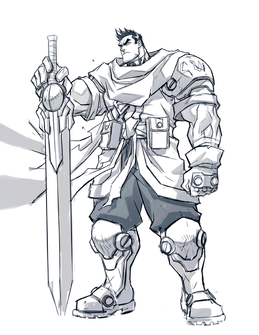 Steven Crowe - Garrison Battle Chasers