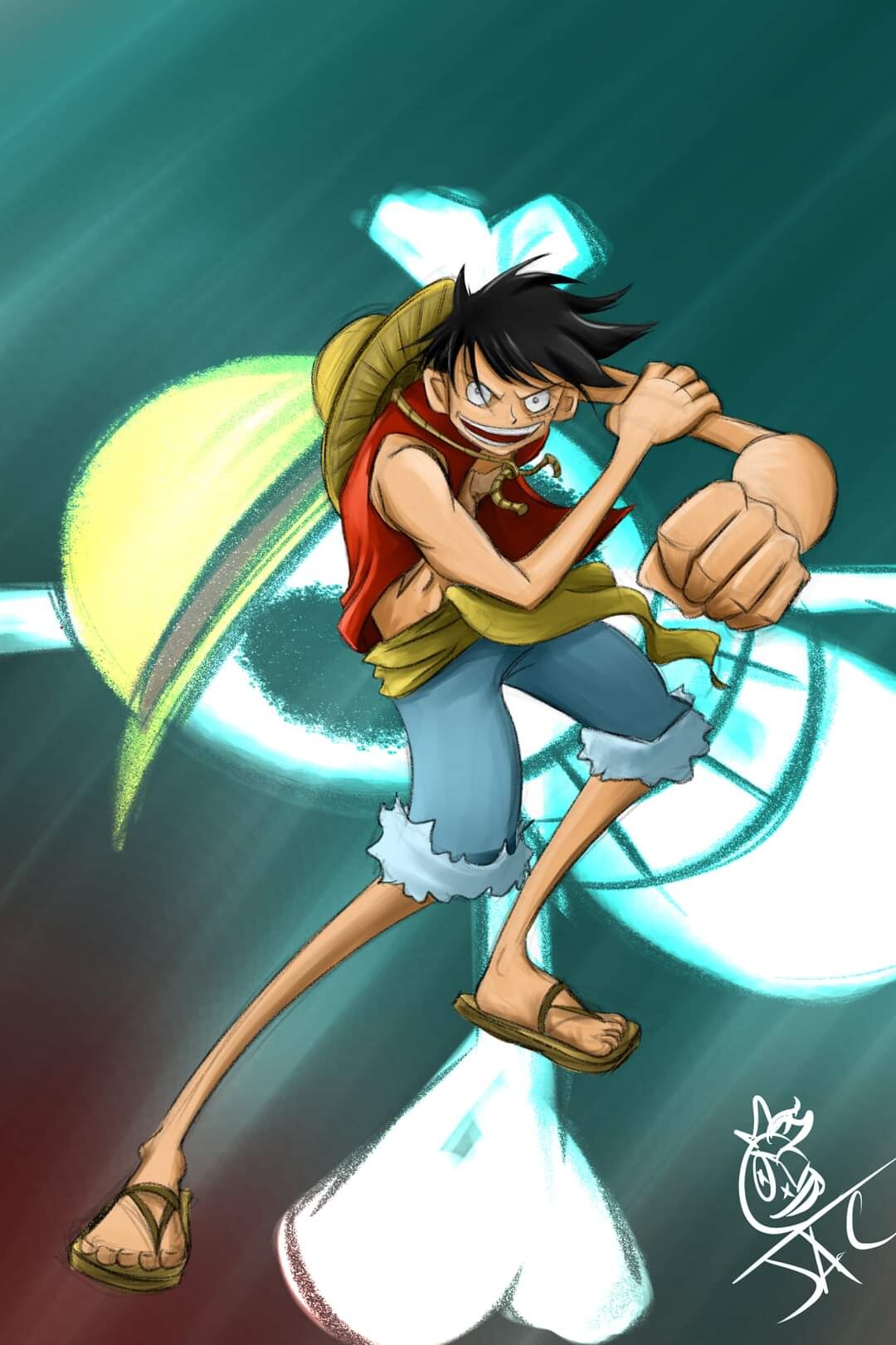ArtStation - Monkey D Luffy