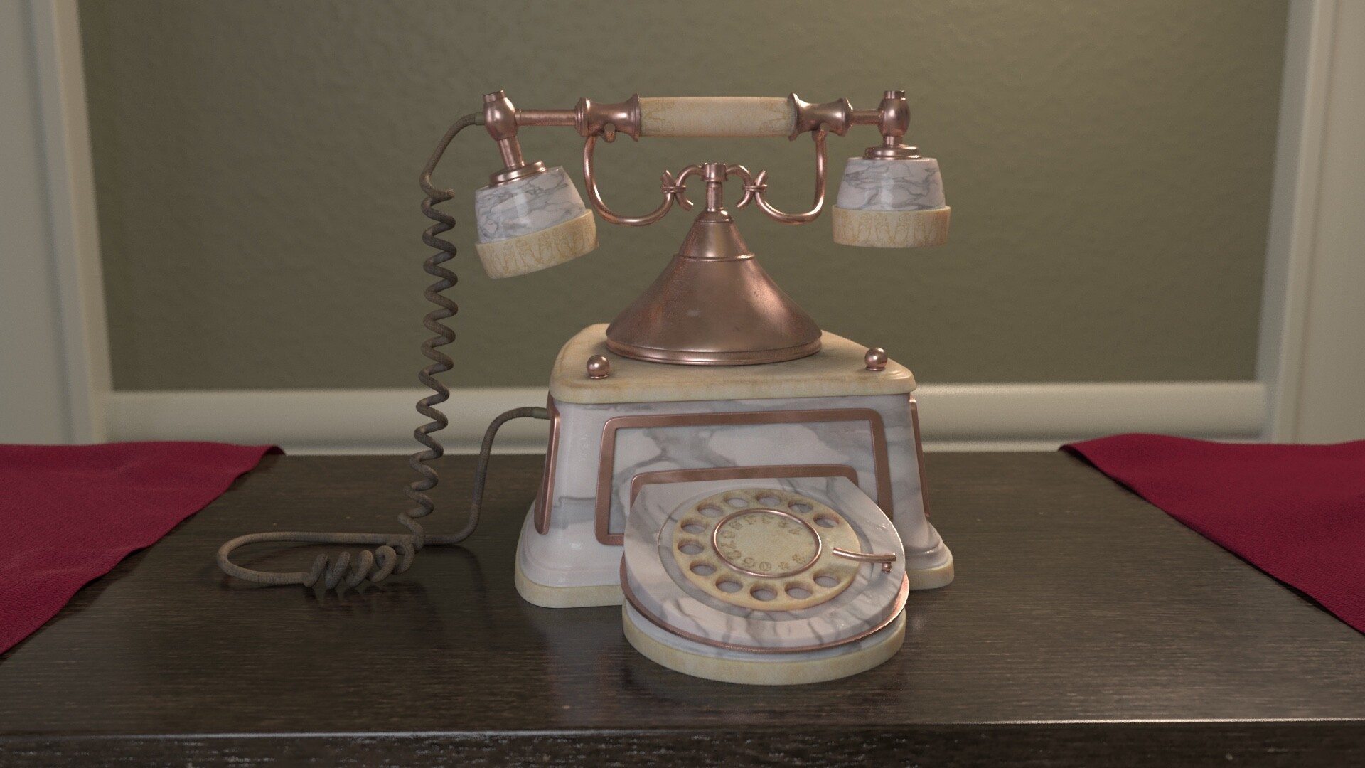 ArtStation - Rotary Phone