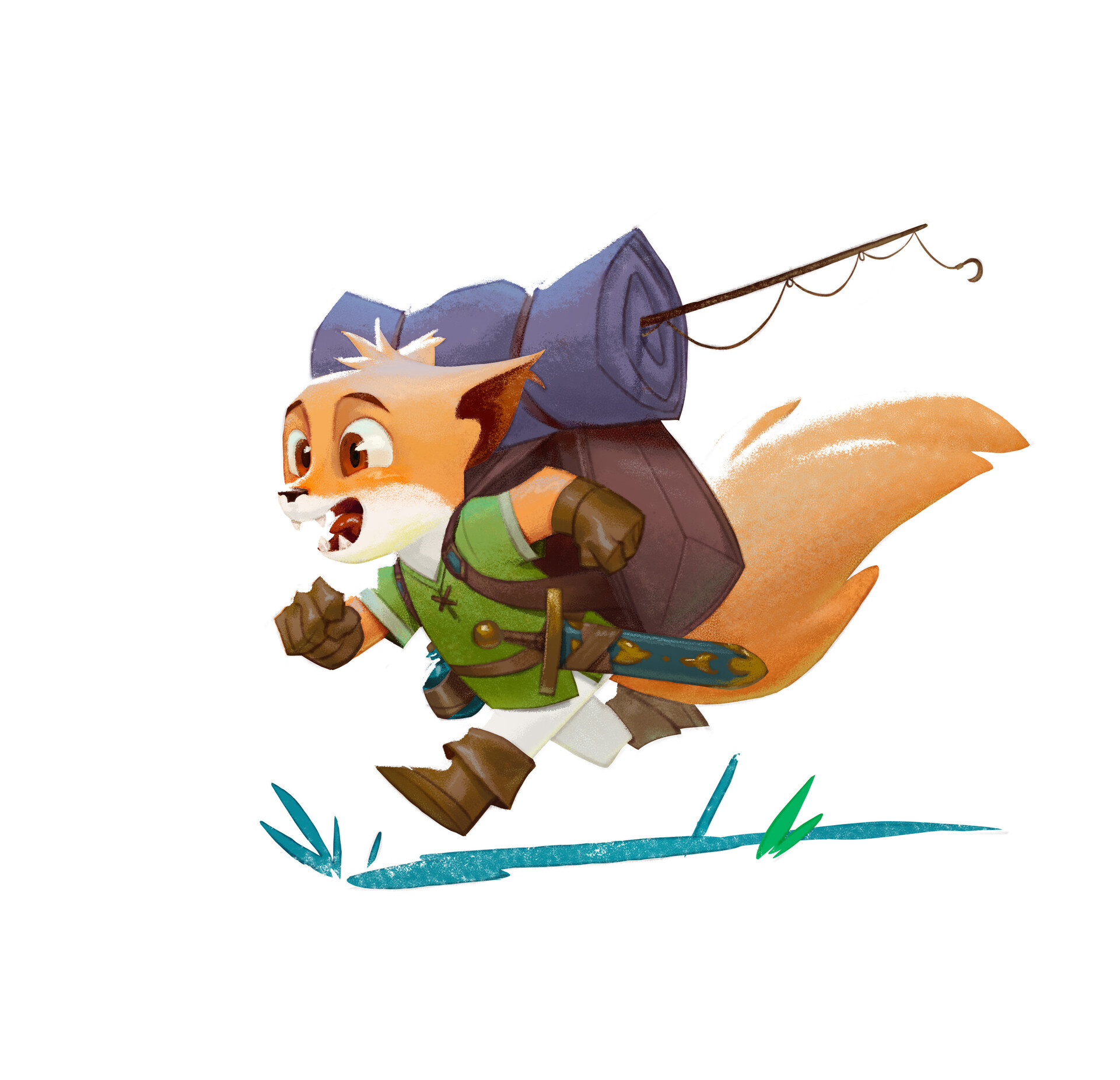 ArtStation - Fox Adventurer