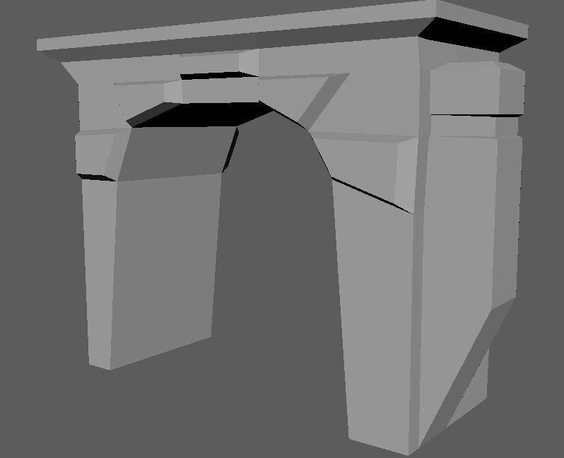 ArtStation - Stylized Arch