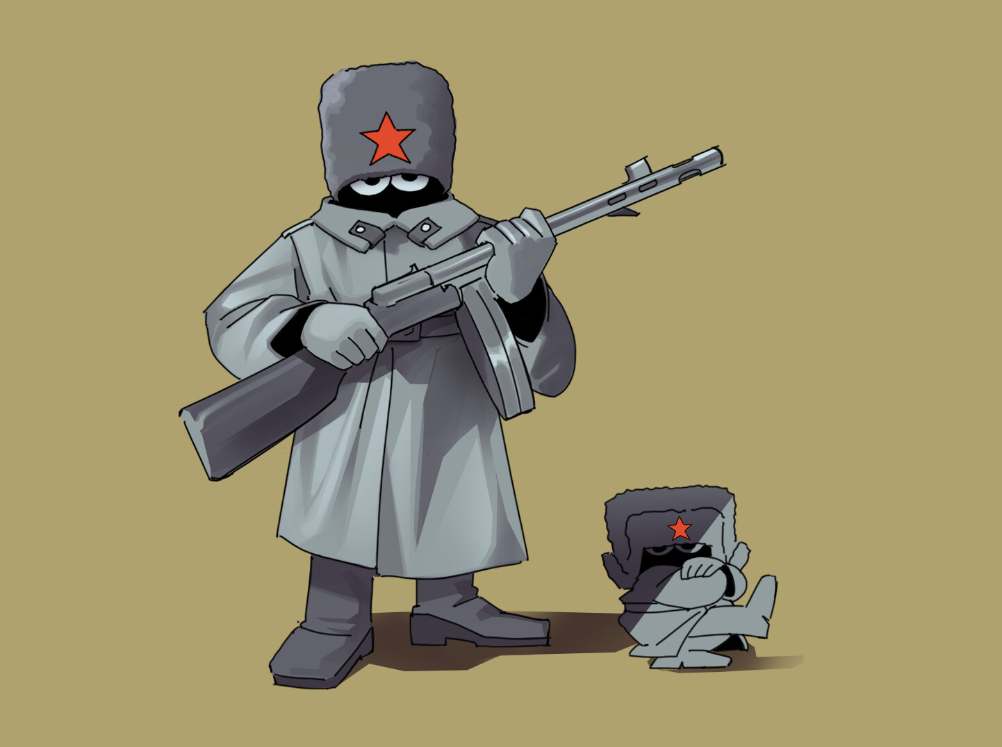 ArtStation - Soviet Dudes