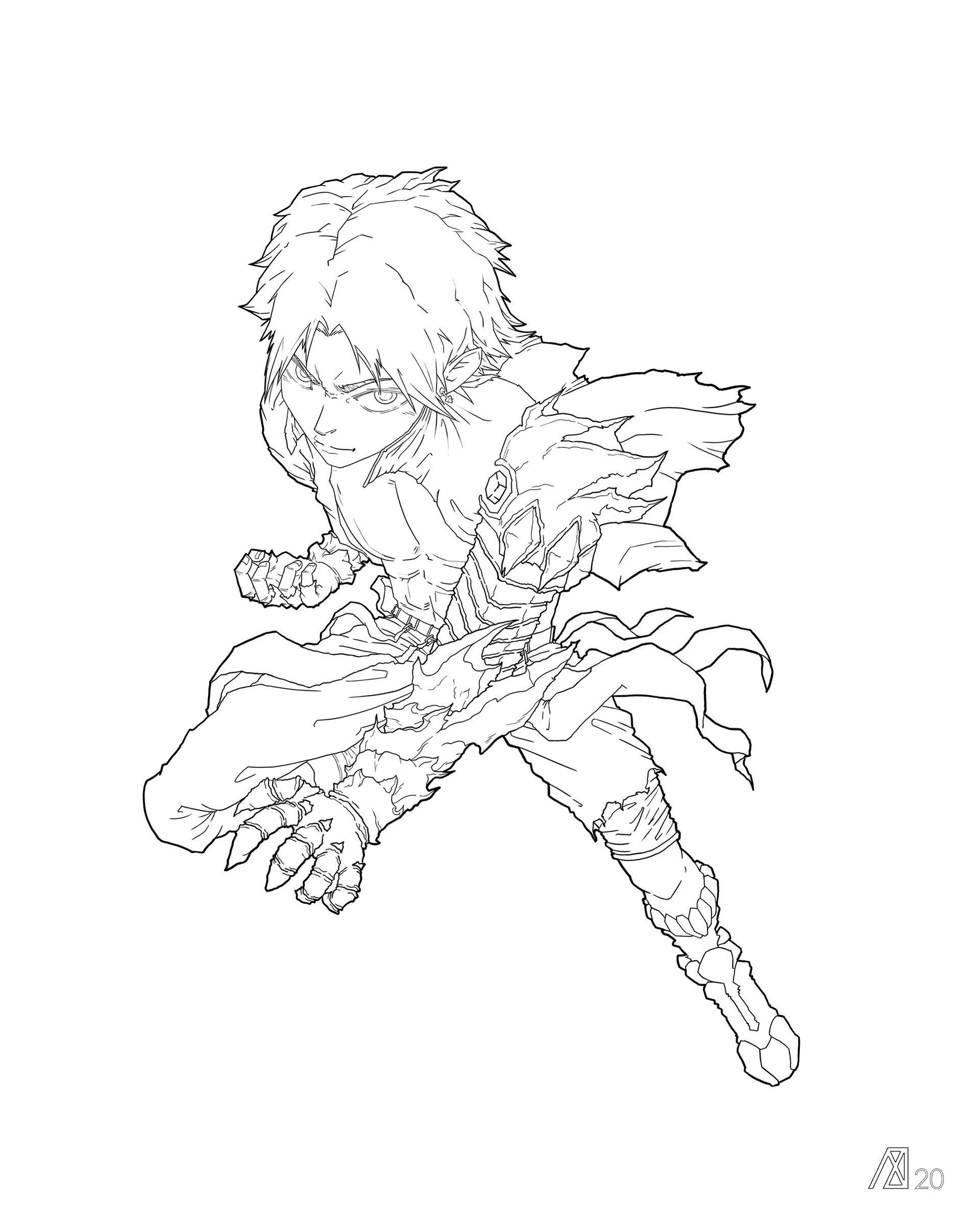 final fantasy x coloring pages